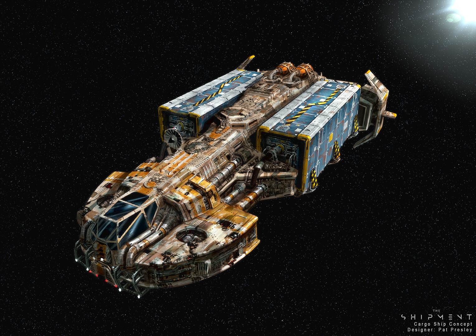 Pat Presley - -The Shipment: Cargo Ship Concept-