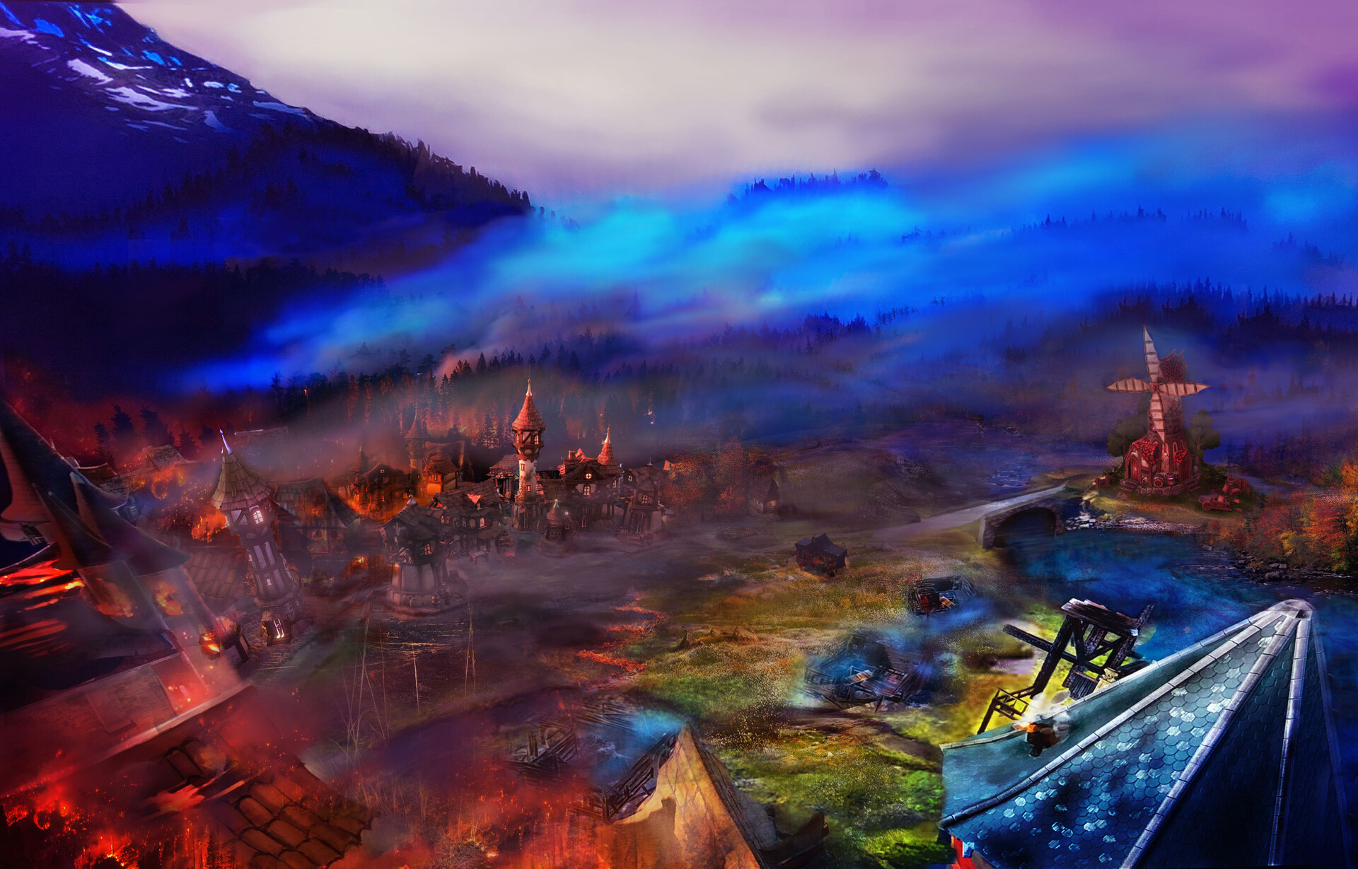 ArtStation - Fire Zone