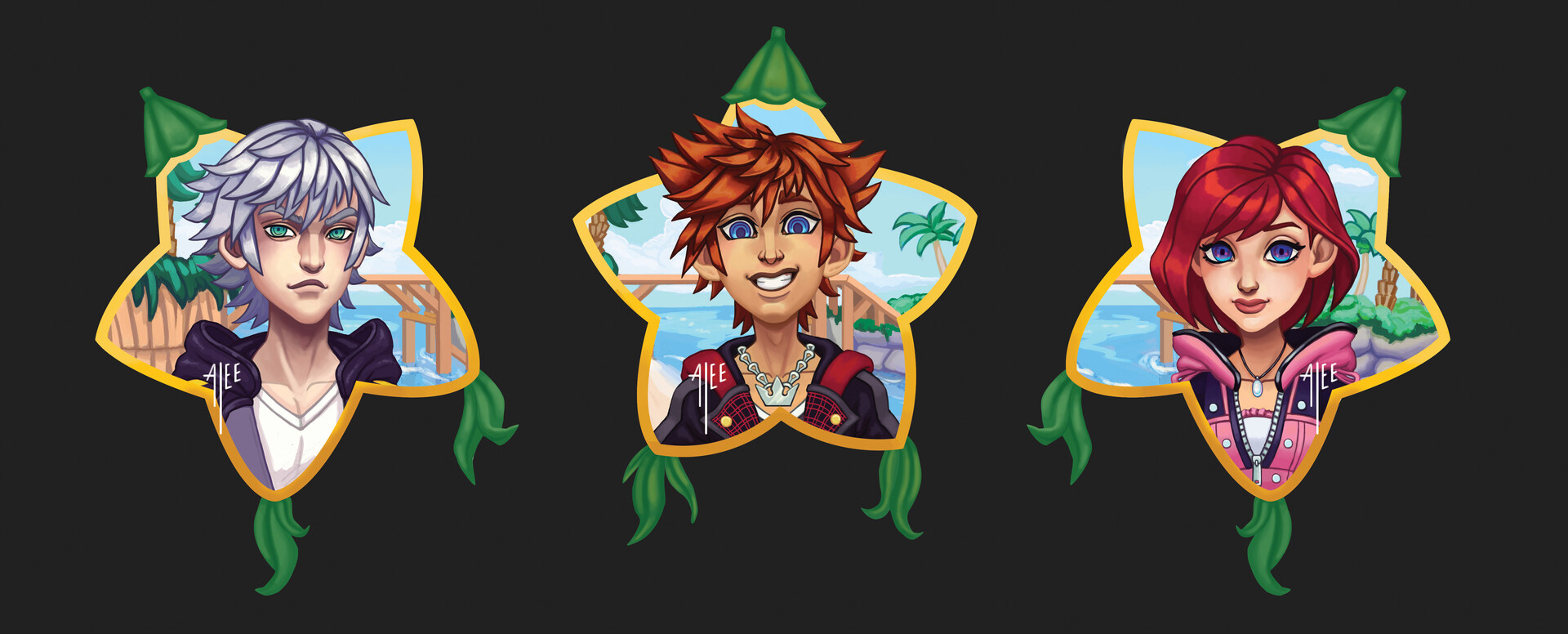 ArtStation - Kingdom Hearts 3 Stickers