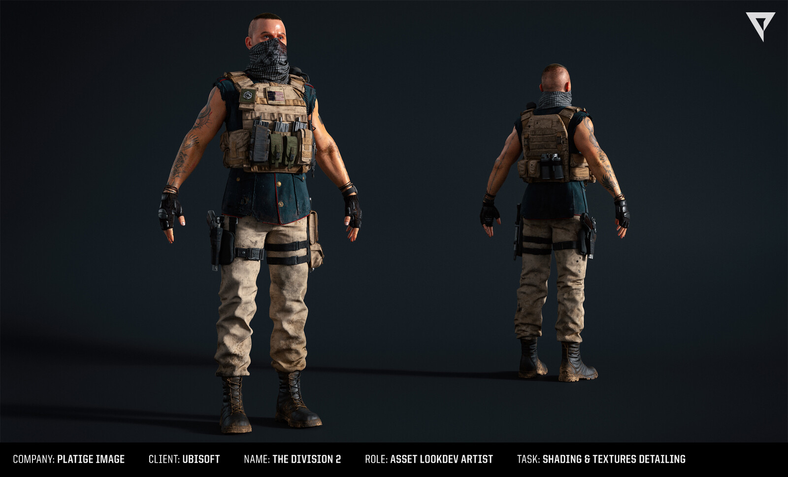 Sebastian Deredas - The Division 2 E3 Trailer | Asset LookDev