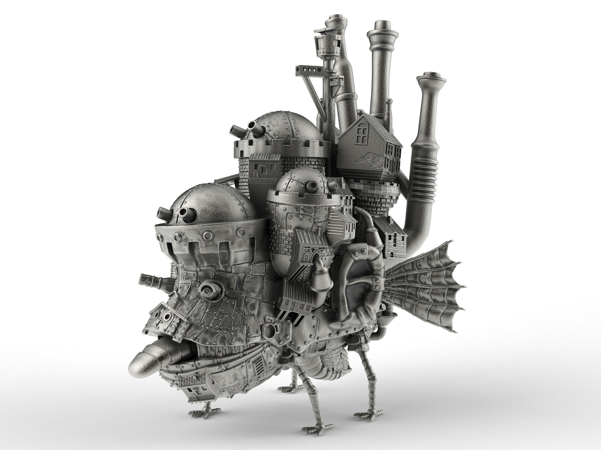 ArtStation - Howl's Moving Castle