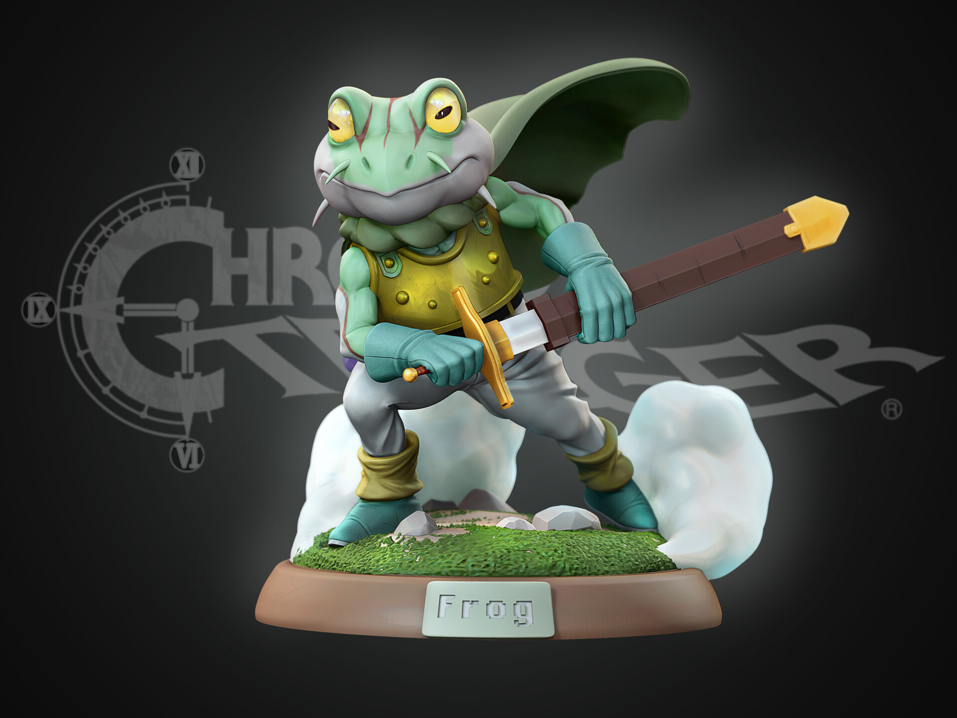 chrono trigger frog wallpaper