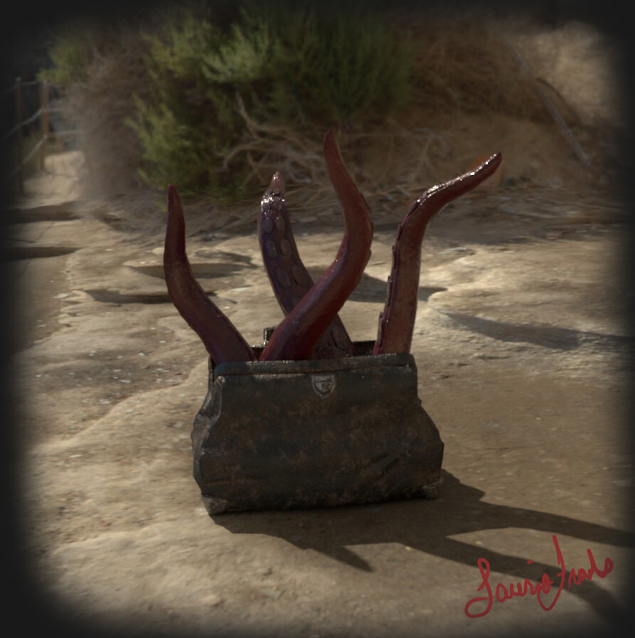 ArtStation - Perfectly Harmless Bag