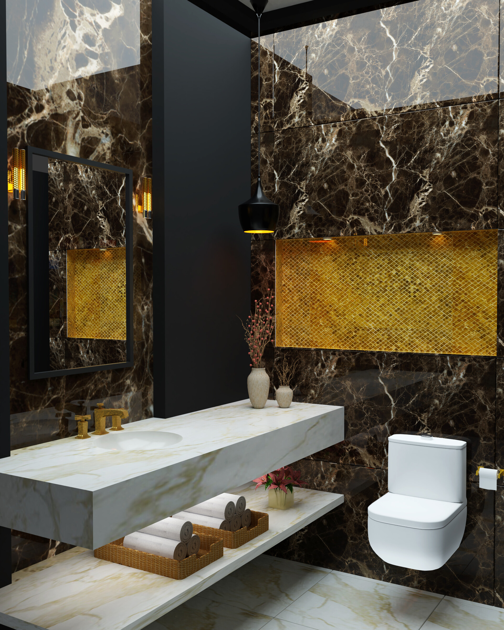 ArtStation - Powder room