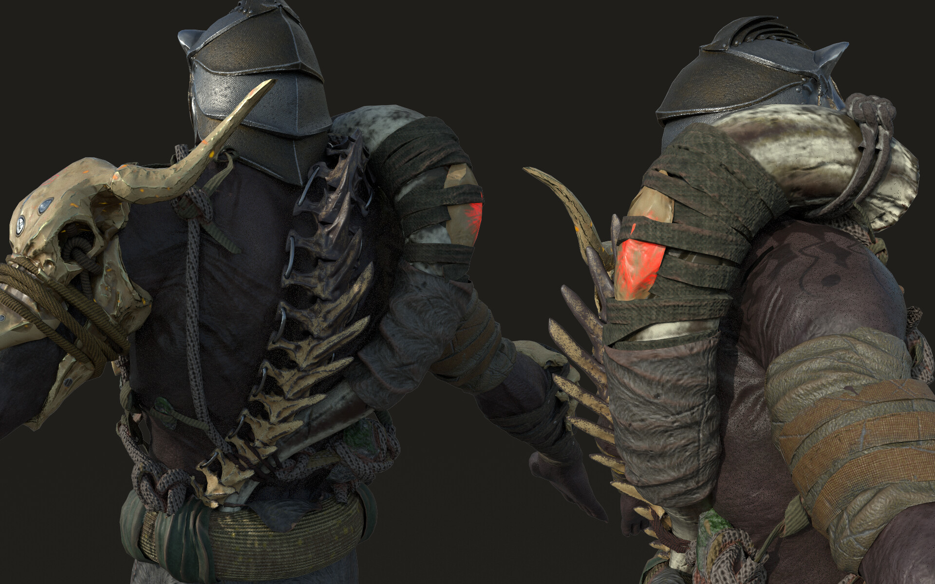 ArtStation - DEMON COSTUME ART