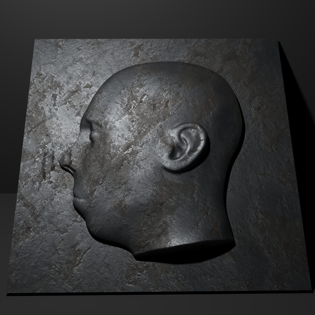 ArtStation - Sculpting to bas-relief