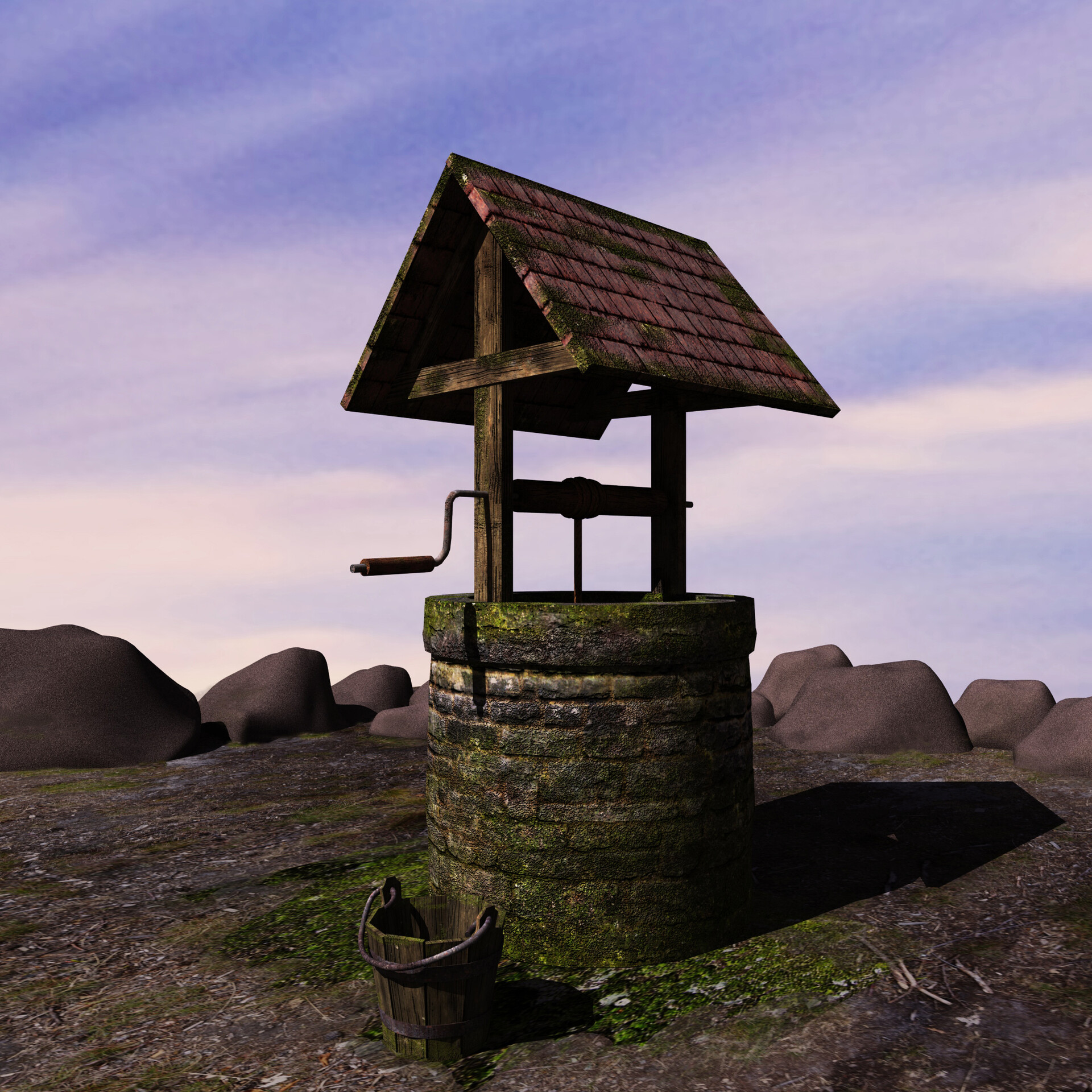 ArtStation - Textured Well