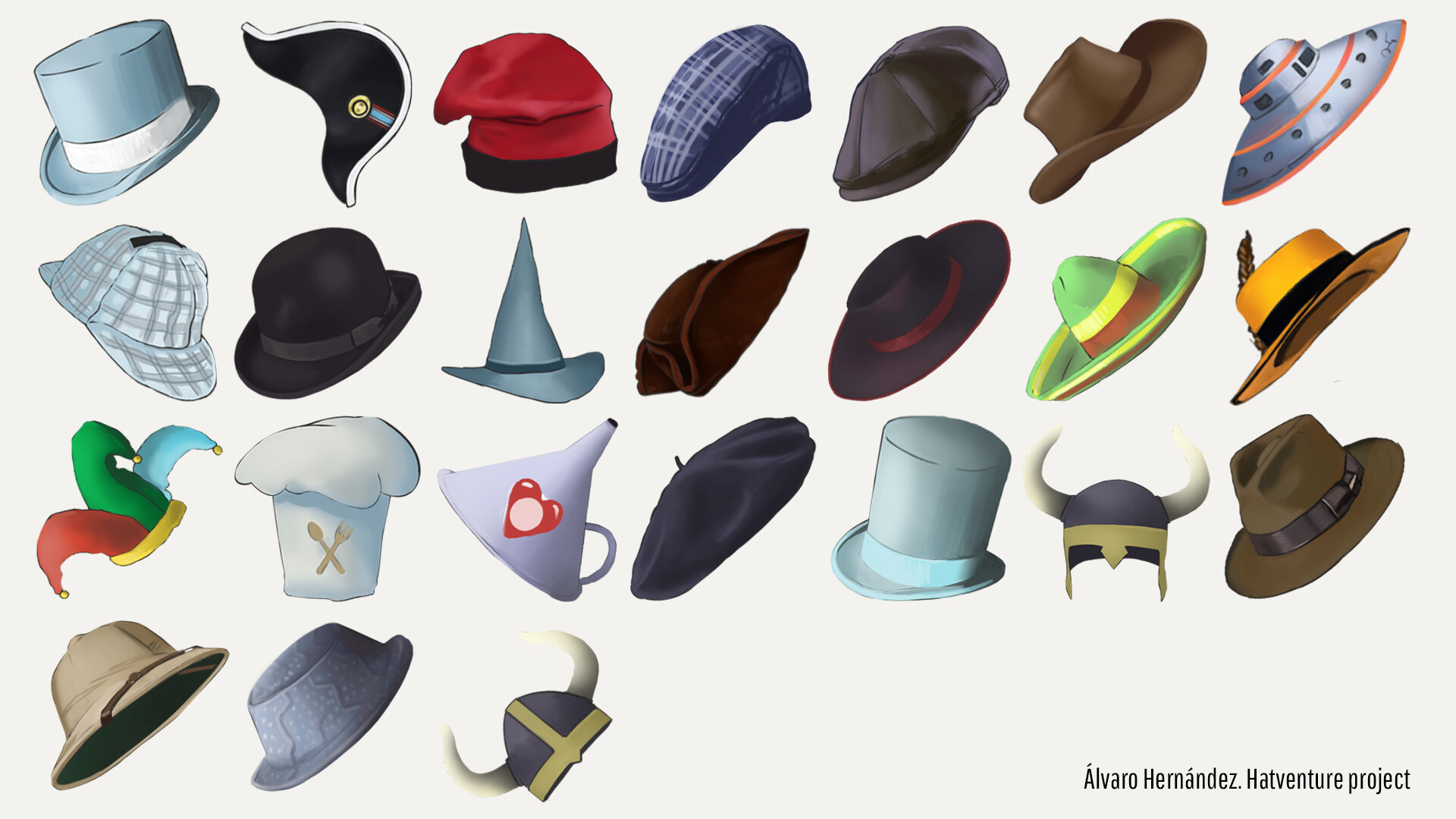 ArtStation - Hats. Hatventure