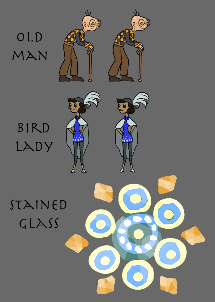 Laura Weimer - GGJ 2019 Sprite Sheets