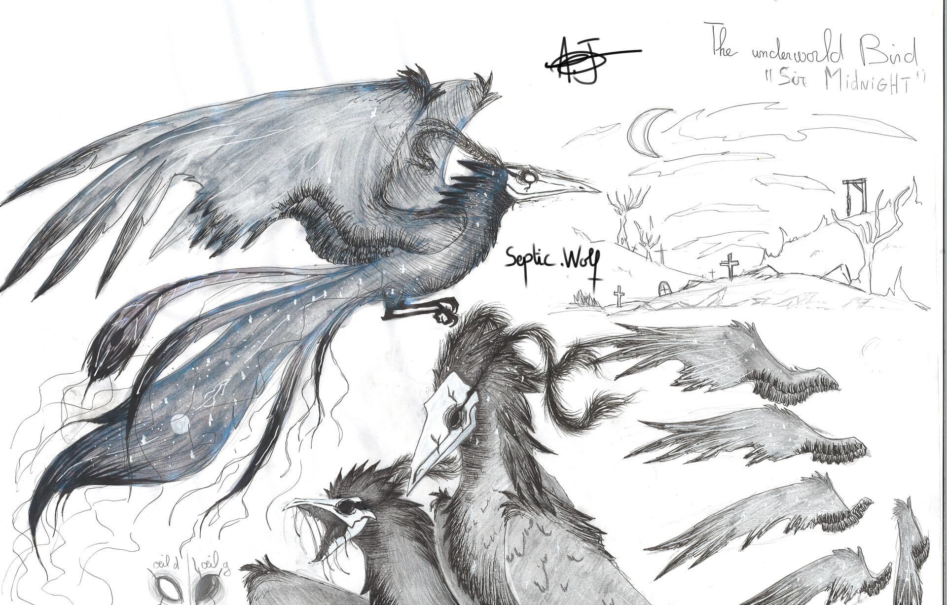 ArtStation - Sir Midnight character sheet