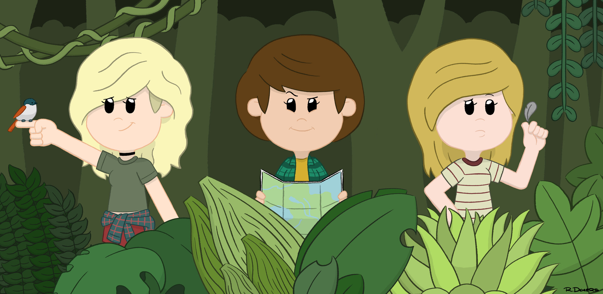 ArtStation - Dear Ears Storybook Page 6