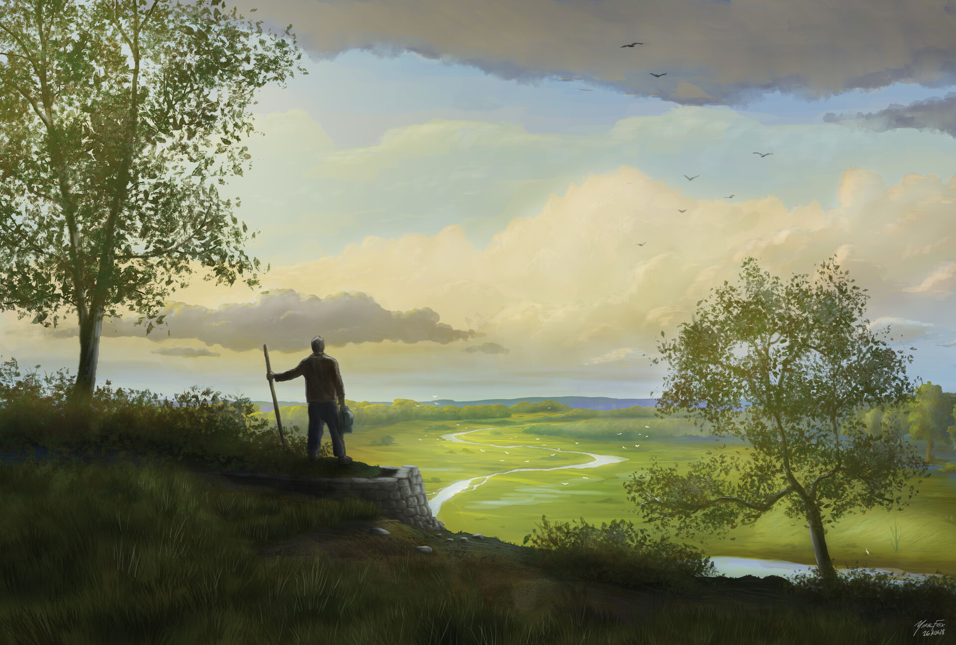 ArtStation - River Valley