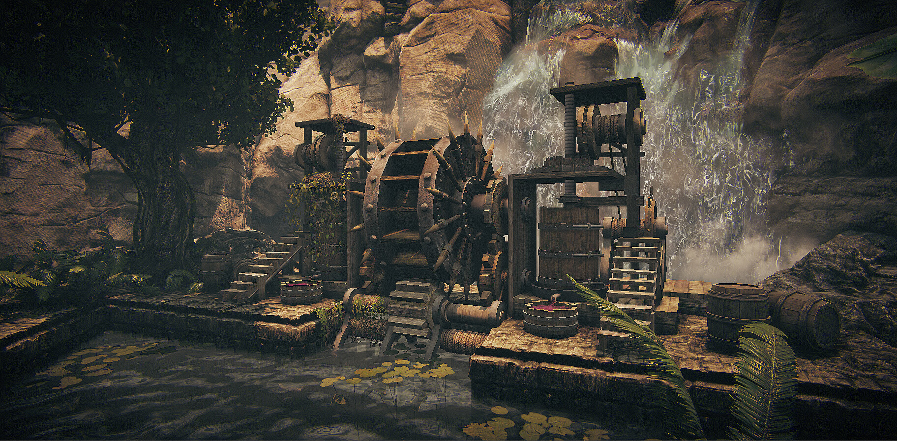 ArtStation - Waterwheel