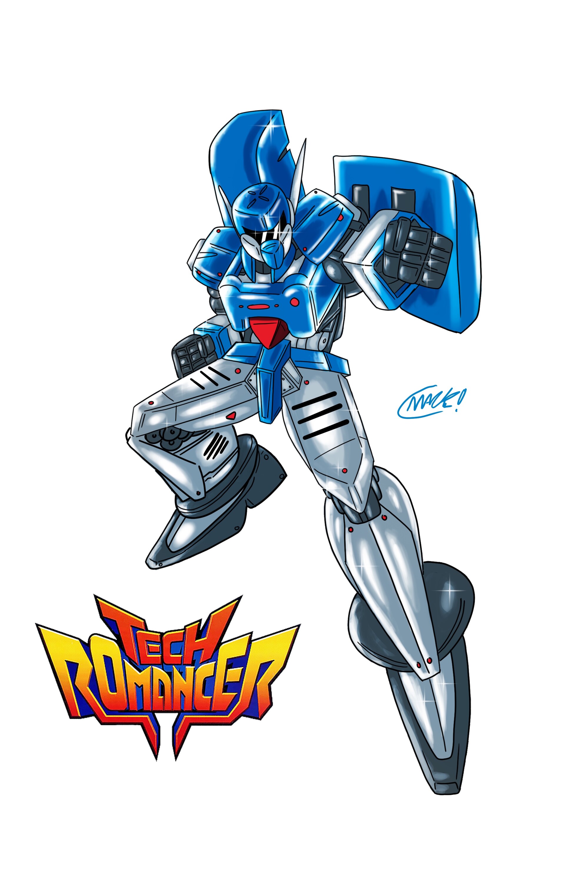 ArtStation - Tech Romancer Reboot - Dixen