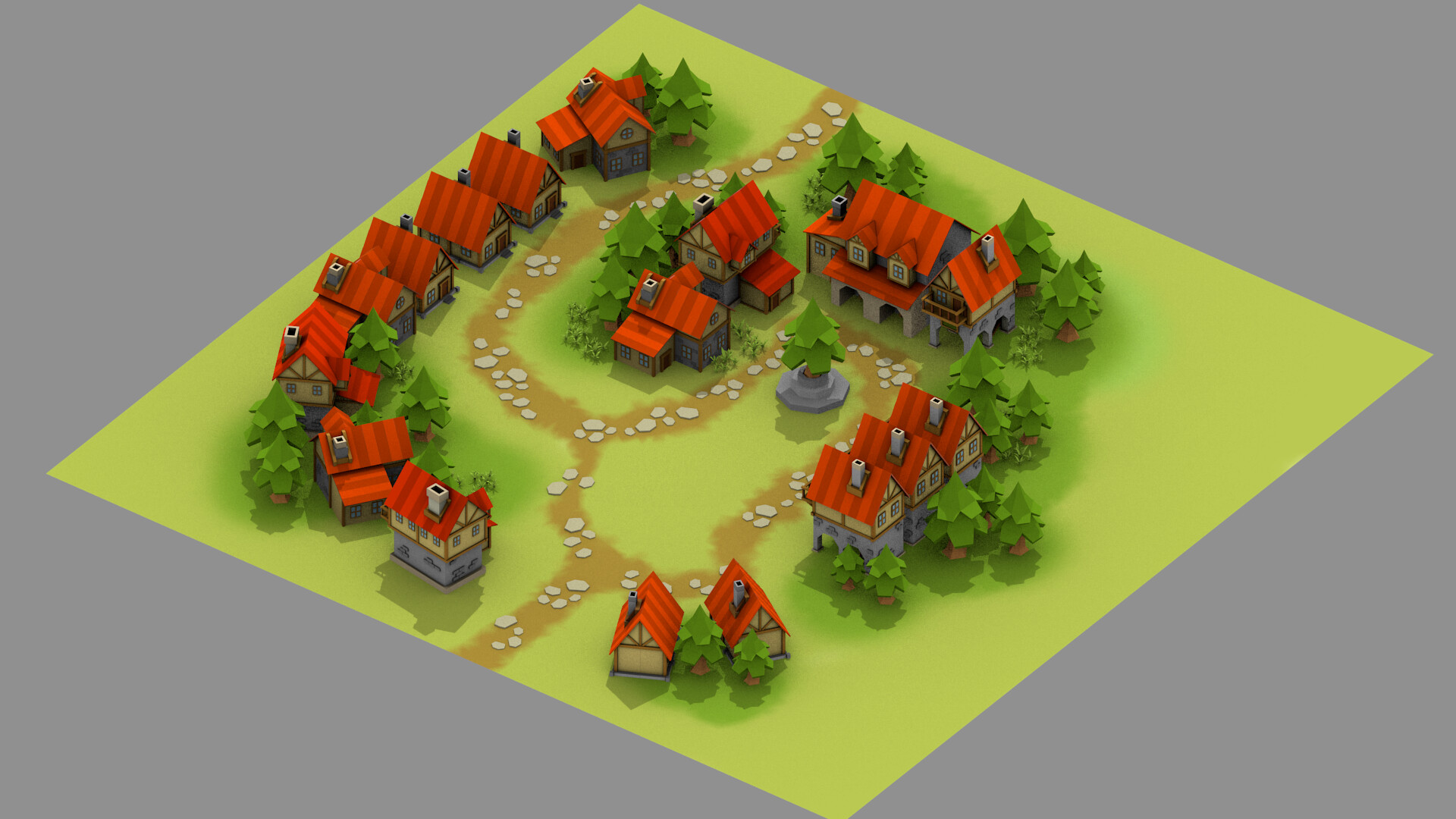 ArtStation - Fantasy Village House