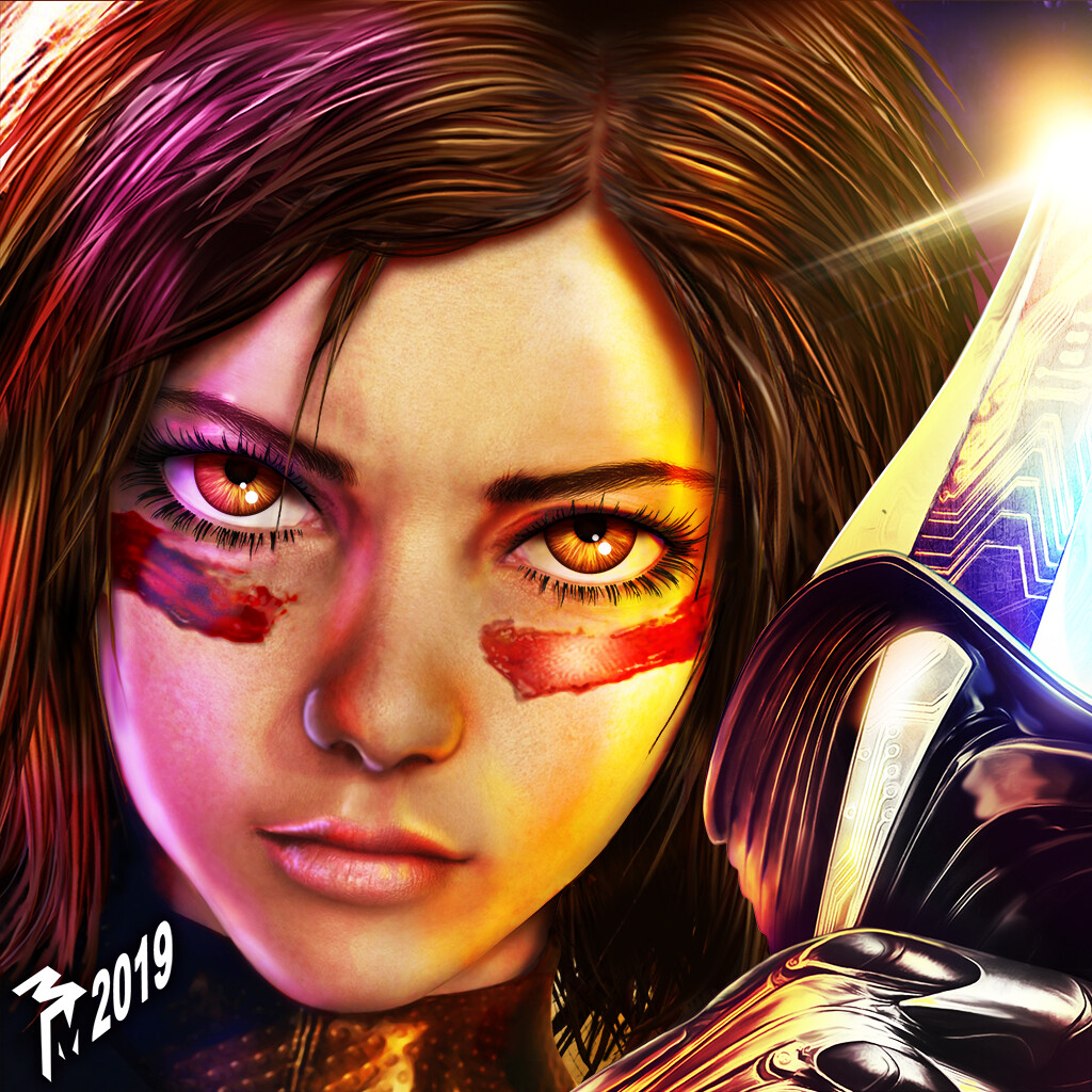 ArtStation - Atila Battle Angel