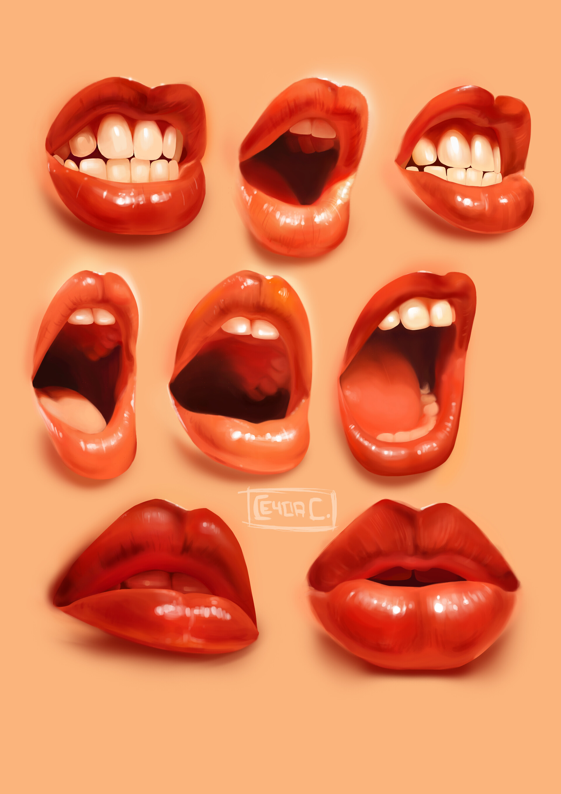 ArtStation - Lips
