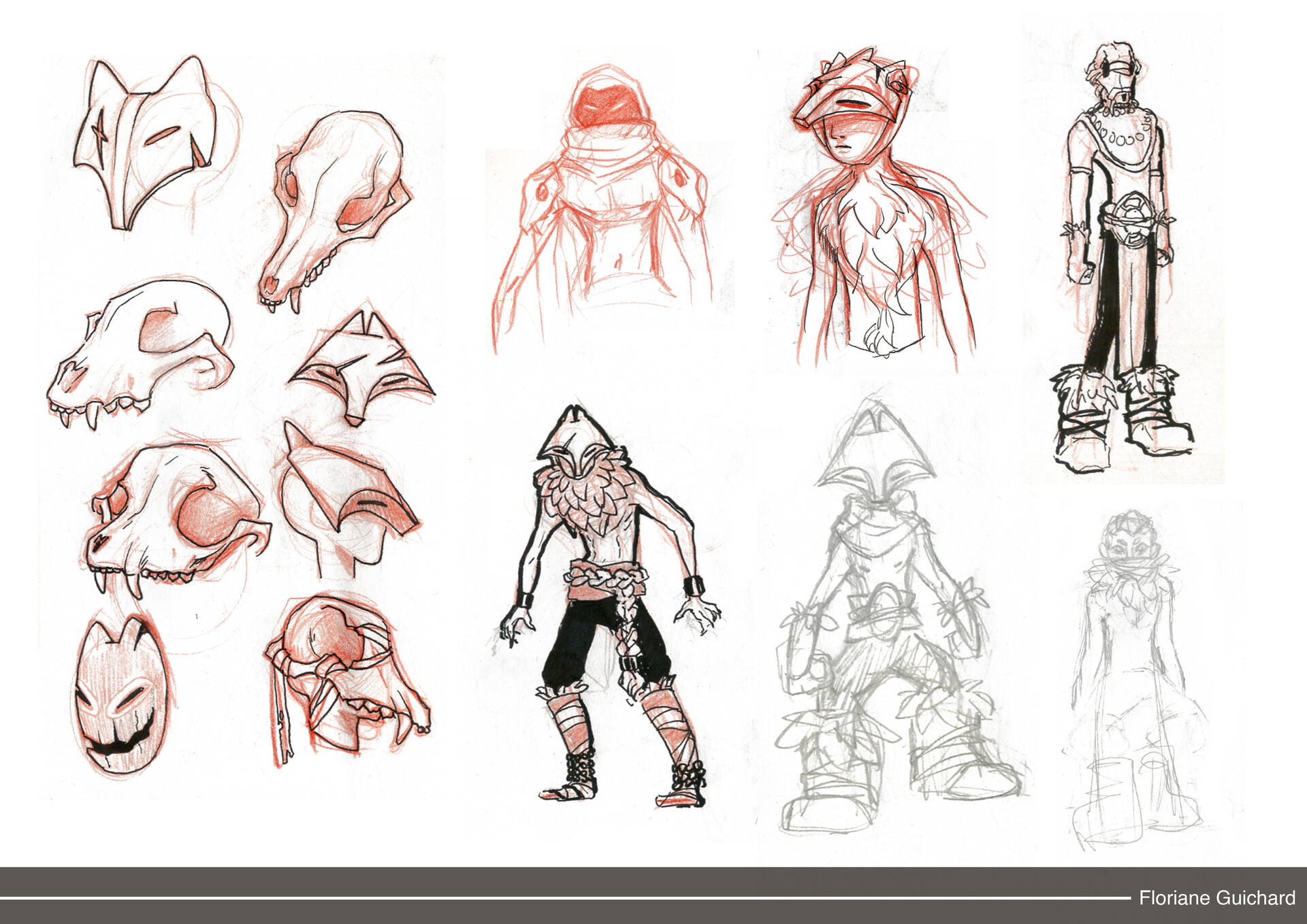 Floriane Guichard - Tokela - Character Exploration