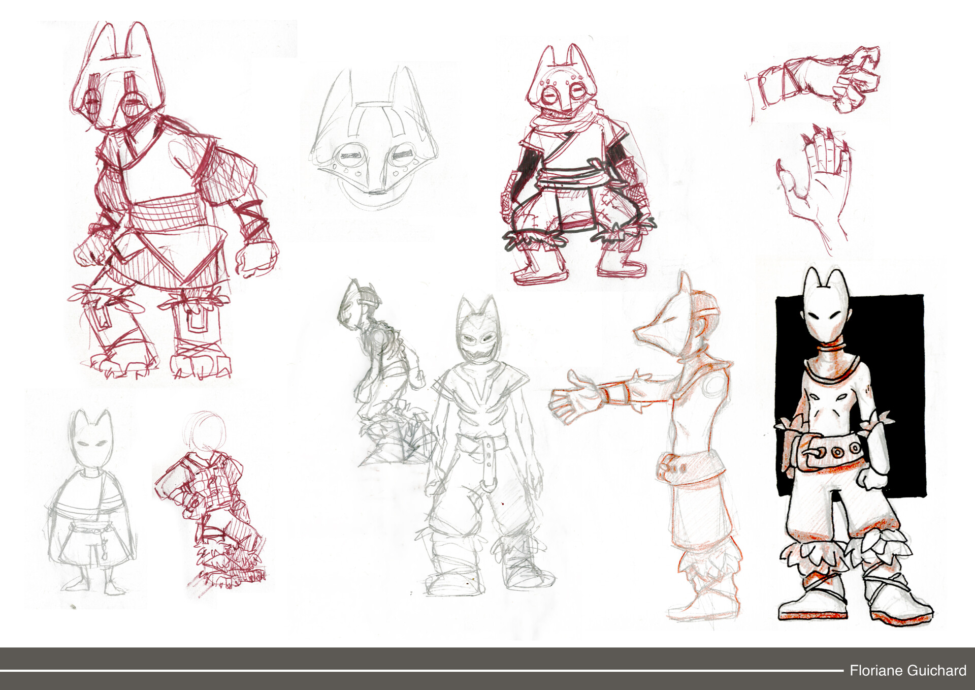 Floriane Guichard - Tokela - Character Exploration