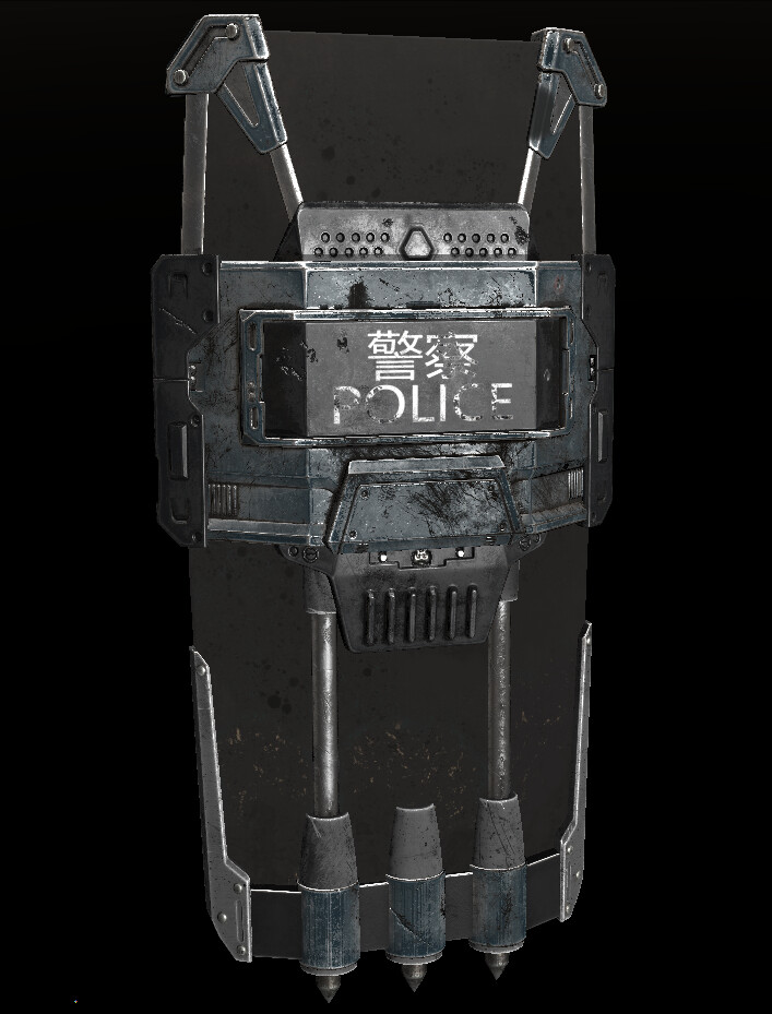ArtStation - Riot_Police: Shield