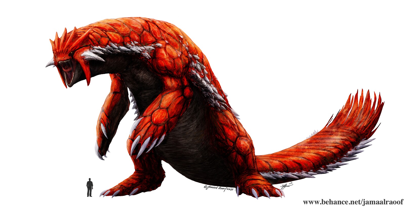 Jamaal Raoof - Realistic Groudon