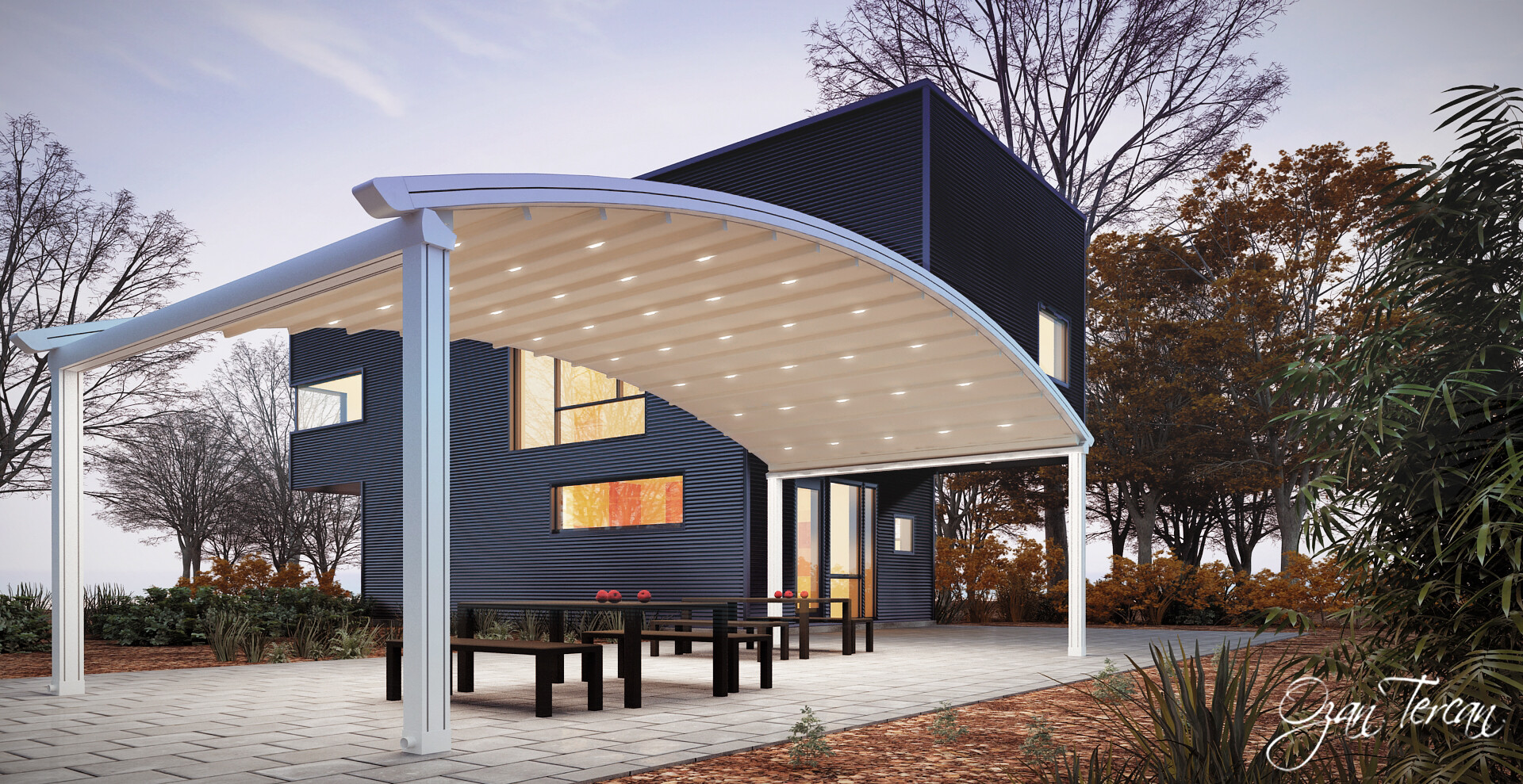 ArtStation - Folding Pergola Concept Art Vol. 3