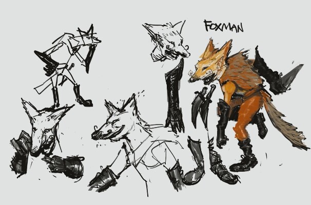 ArtStation - foxman - dwarf fortress impersonations
