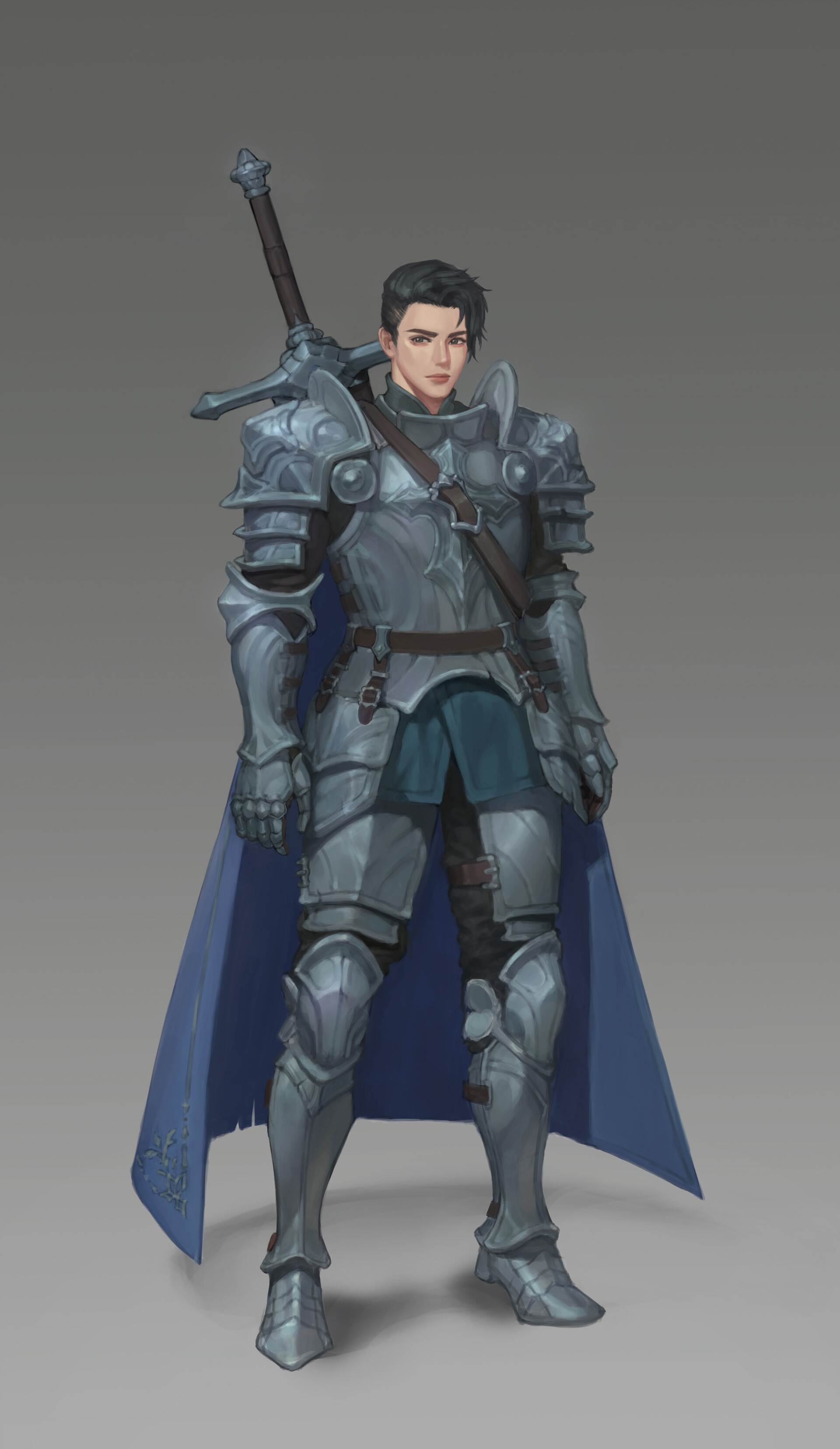 ArtStation - Cyan knight