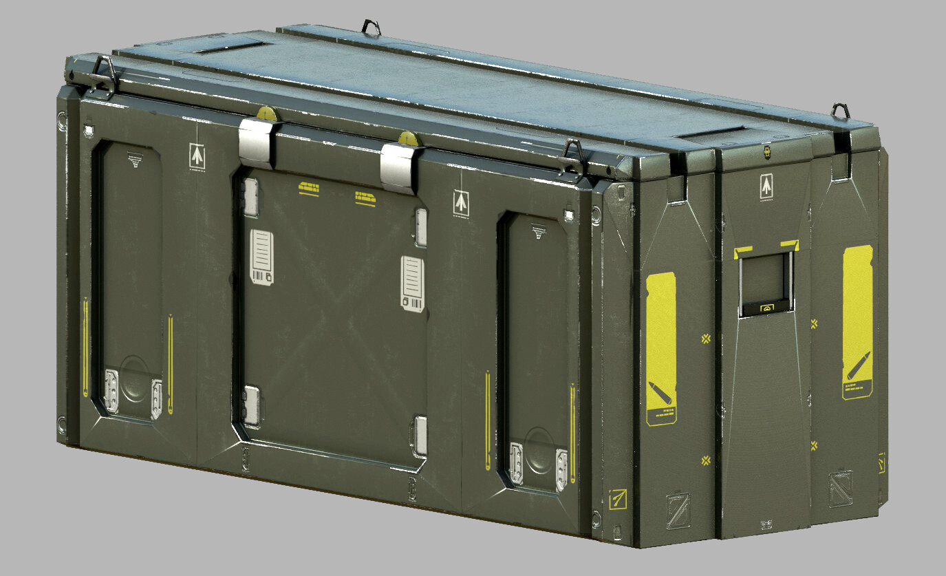 ArtStation - Ammunition crate