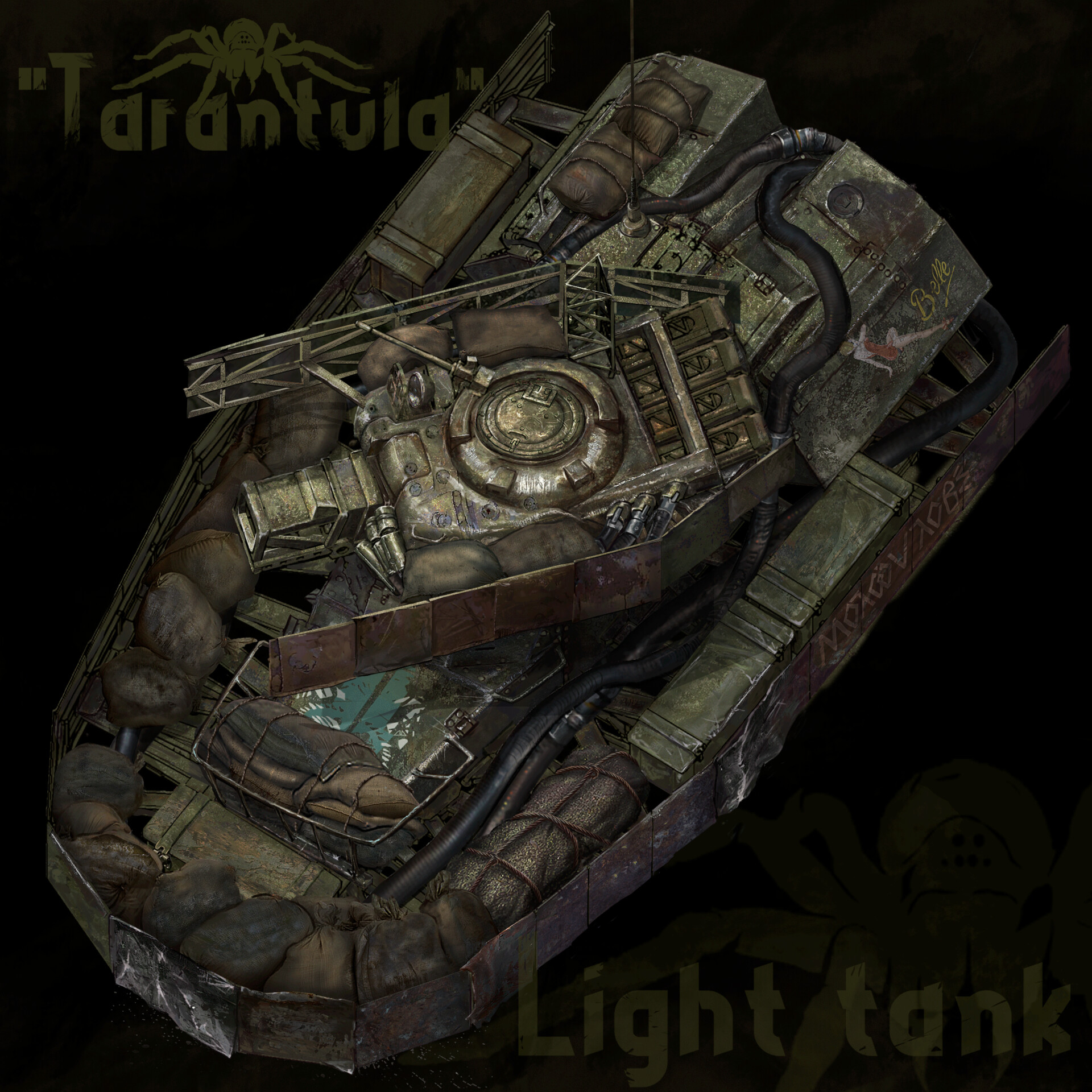 Alex Golovatyuk (Arekkusanda) - development of light tank type ...