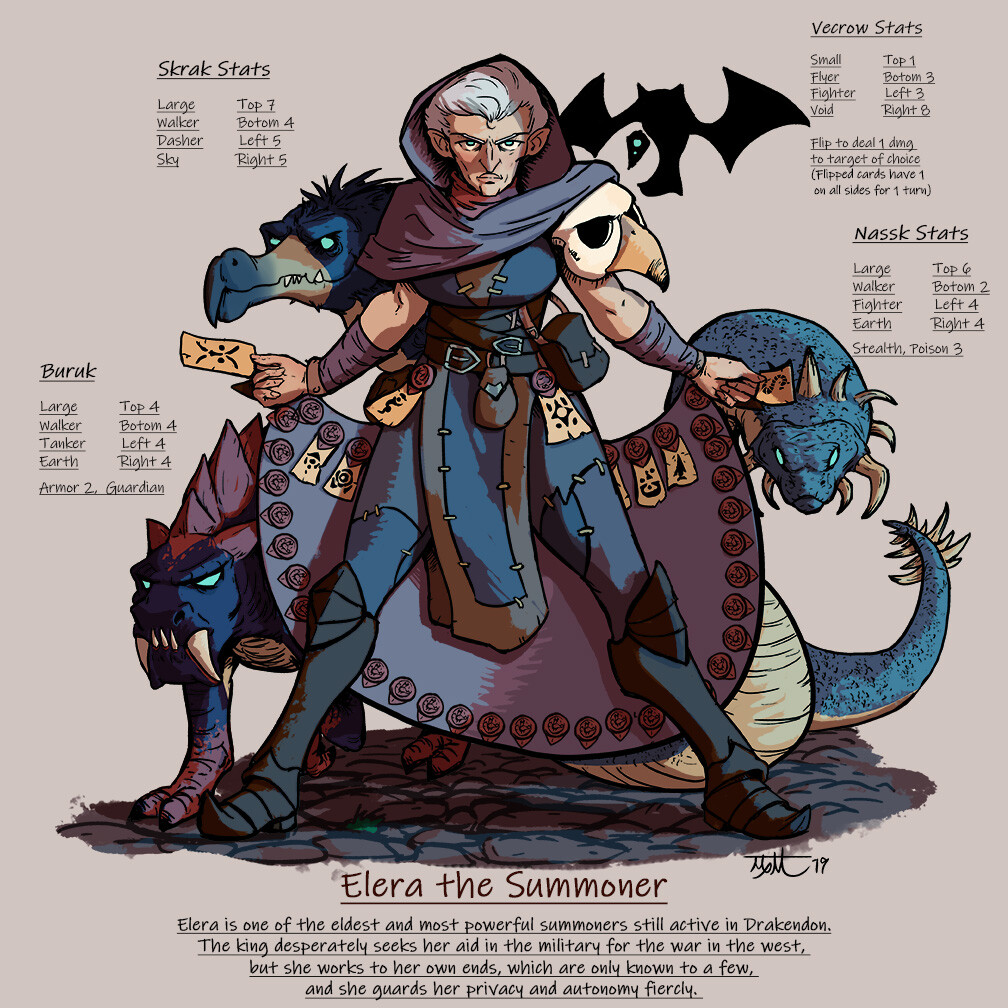 ArtStation - Elera the Summoner