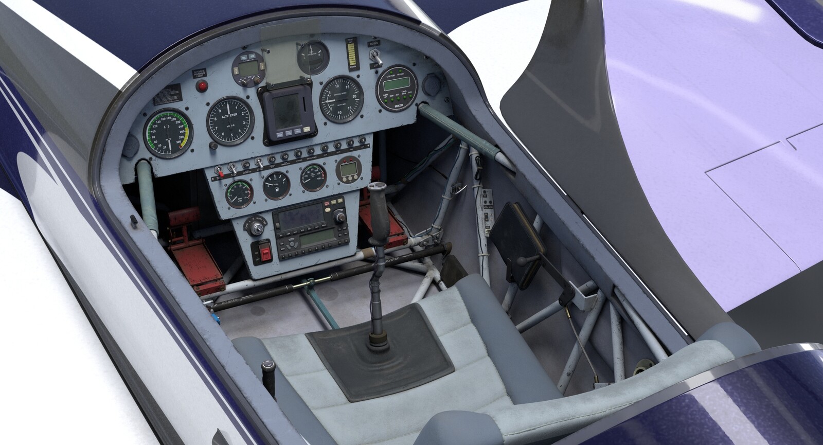 Alexandru Alexandrescu - Extra 330 Cockpit