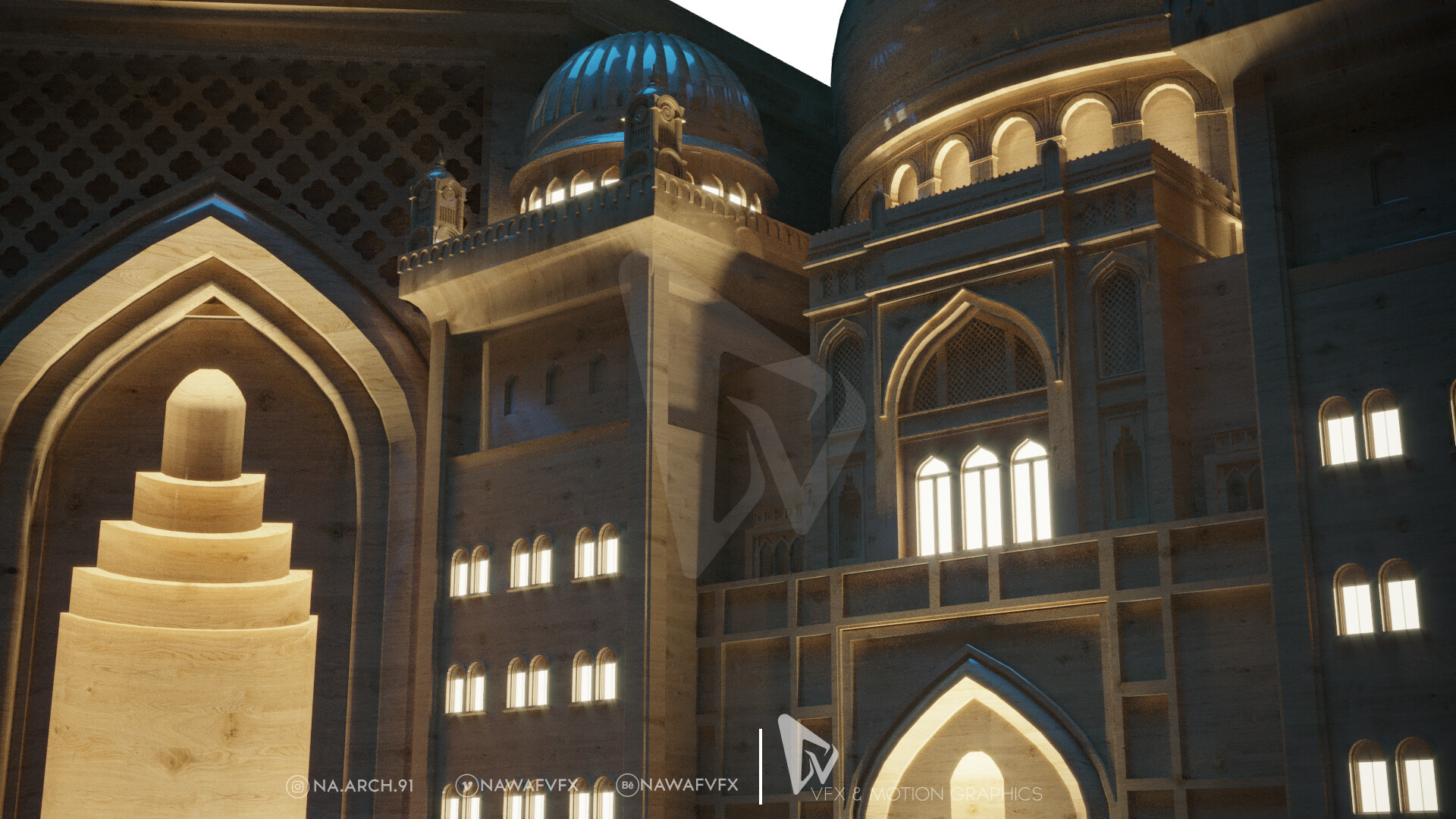 ArtStation - Islamic Environment For Ramadan