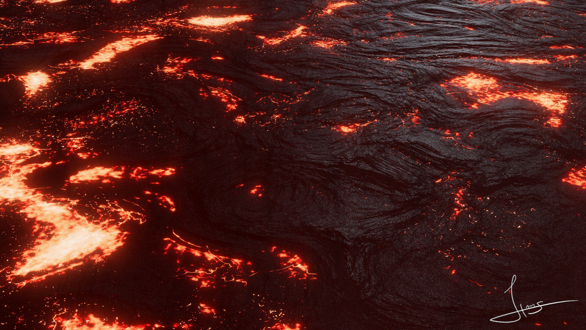 ArtStation - Procedural Lava
