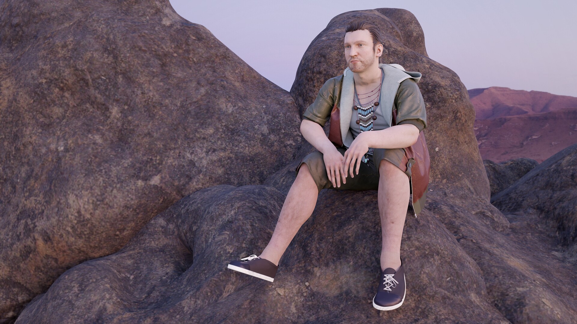 ArtStation - Dawn - Libertus Ostium casual outfit recreation