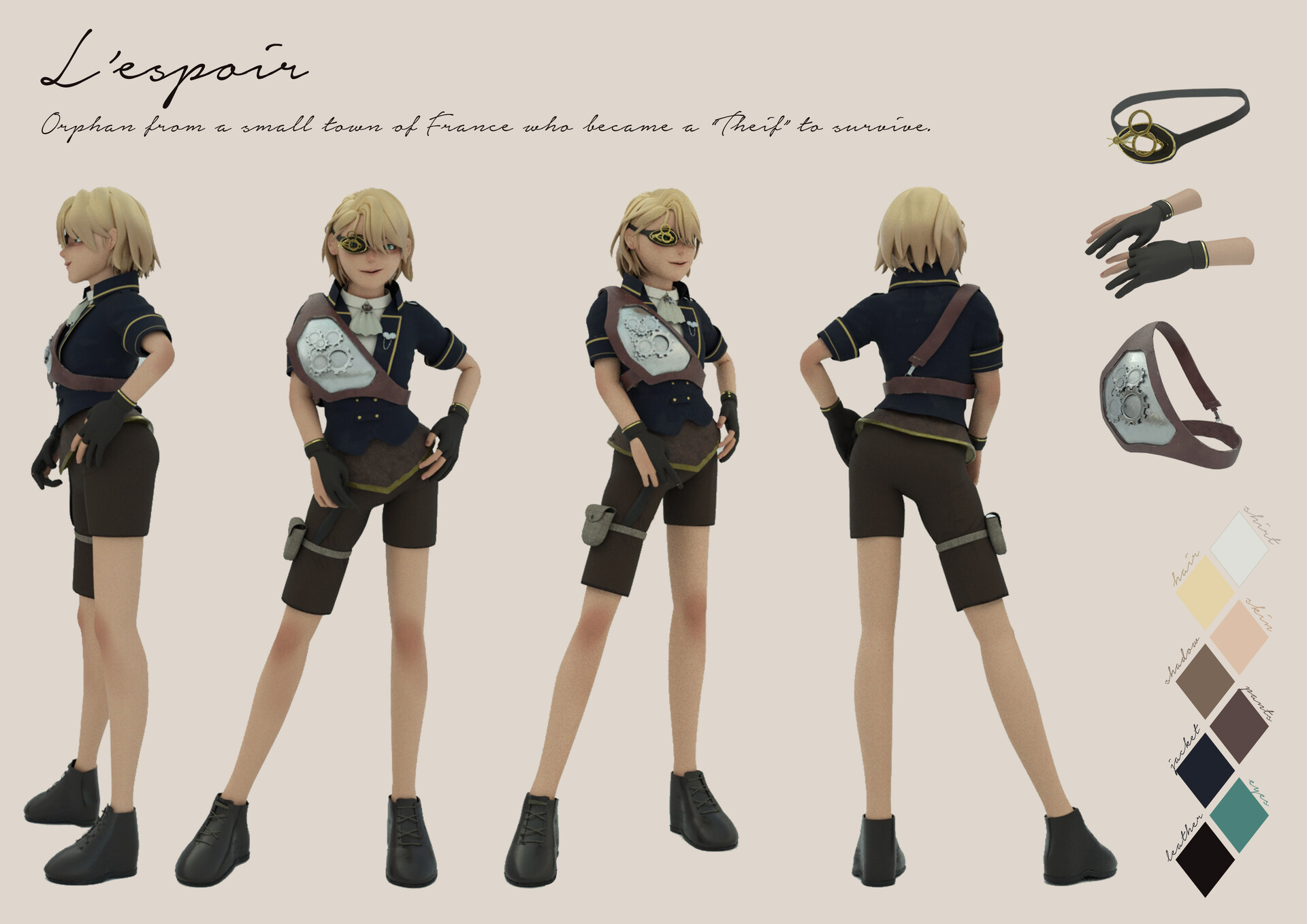 ArtStation - L'espoir (3D original model)