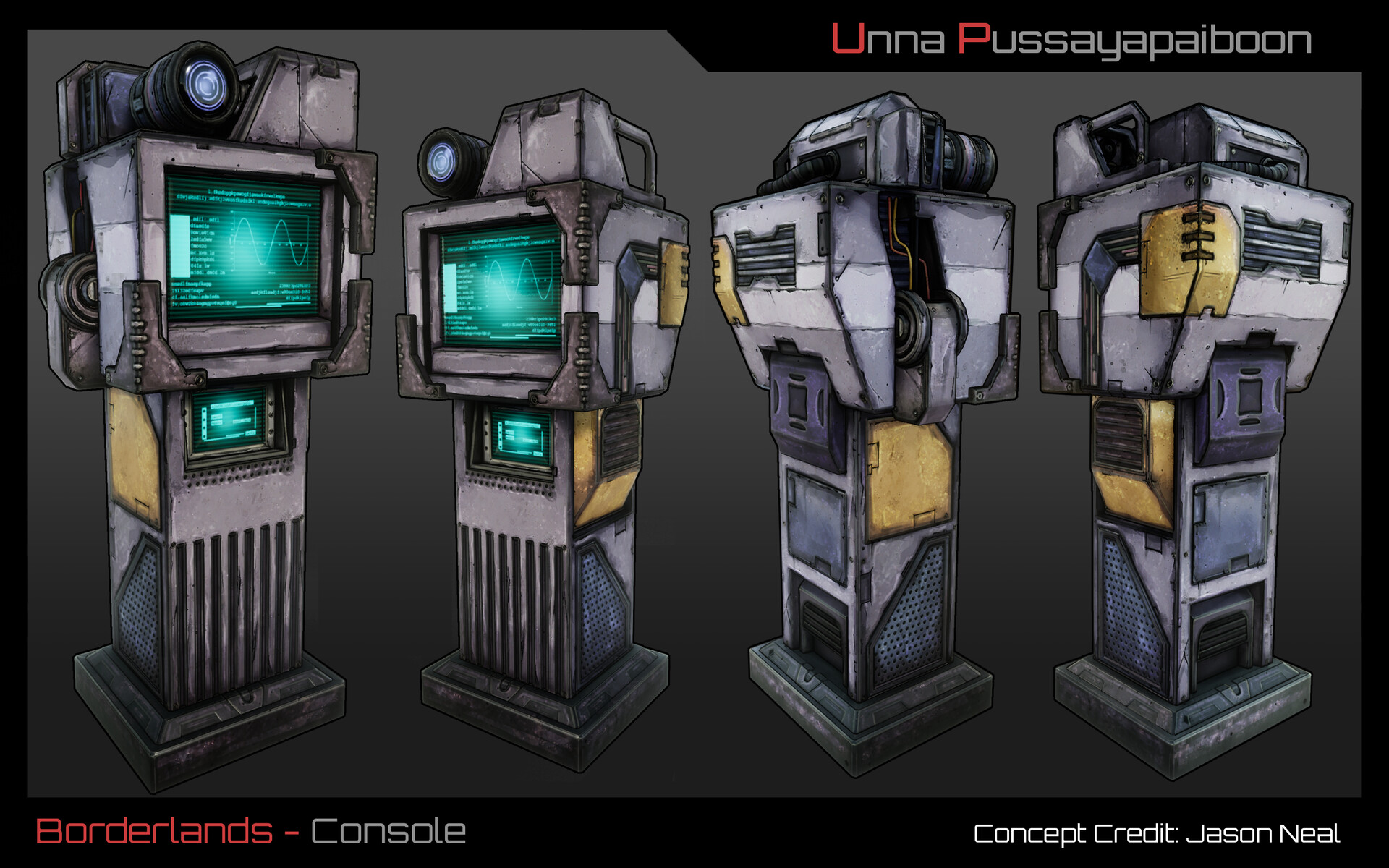 ArtStation - Borderlands Console