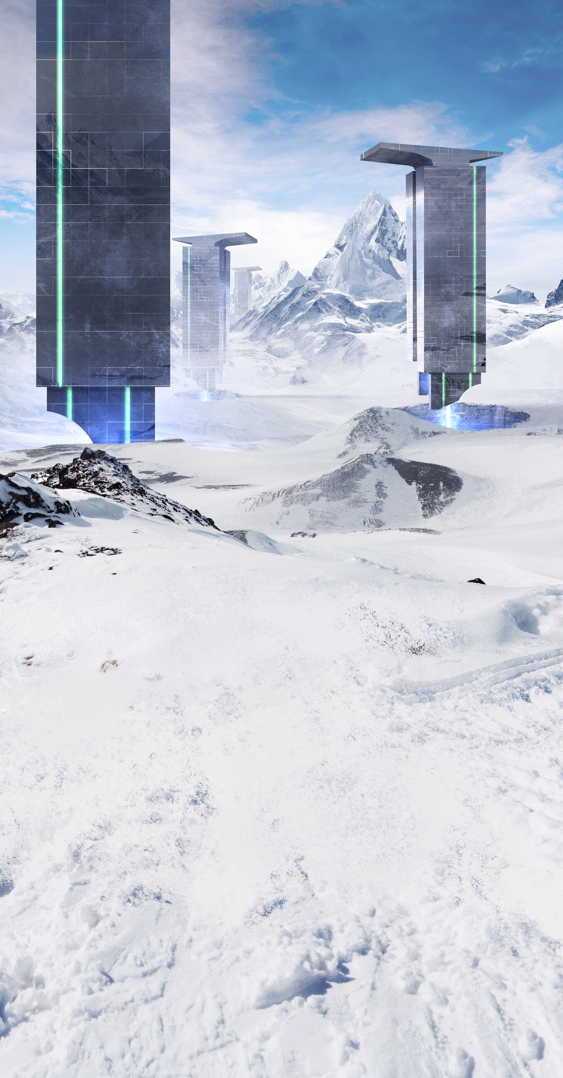 ArtStation - Concept art— work in frozen