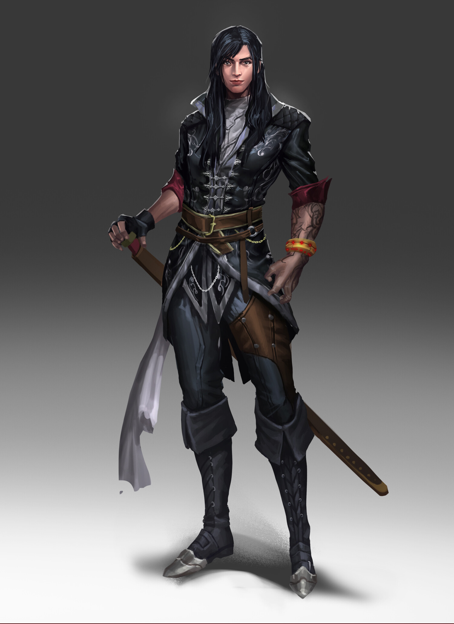 ArtStation - Tales of Vesperia yuri lowell redesign