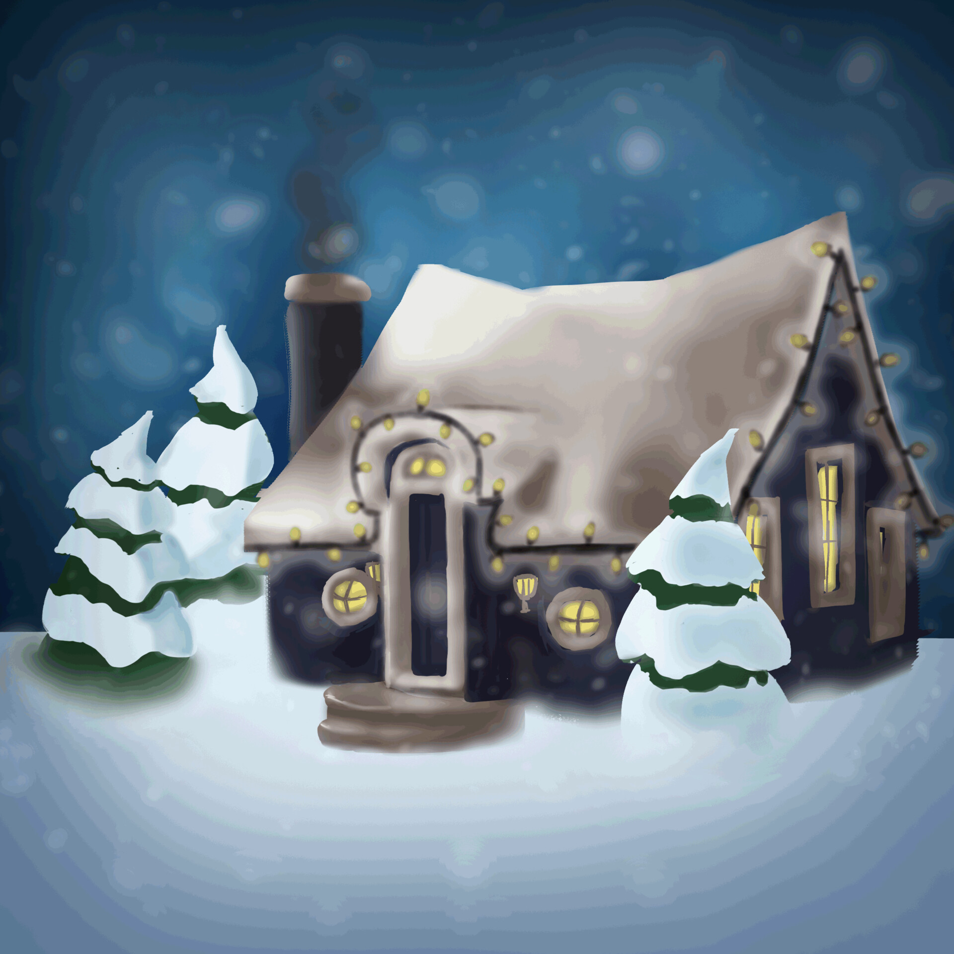 ArtStation - A Wintery Gif.