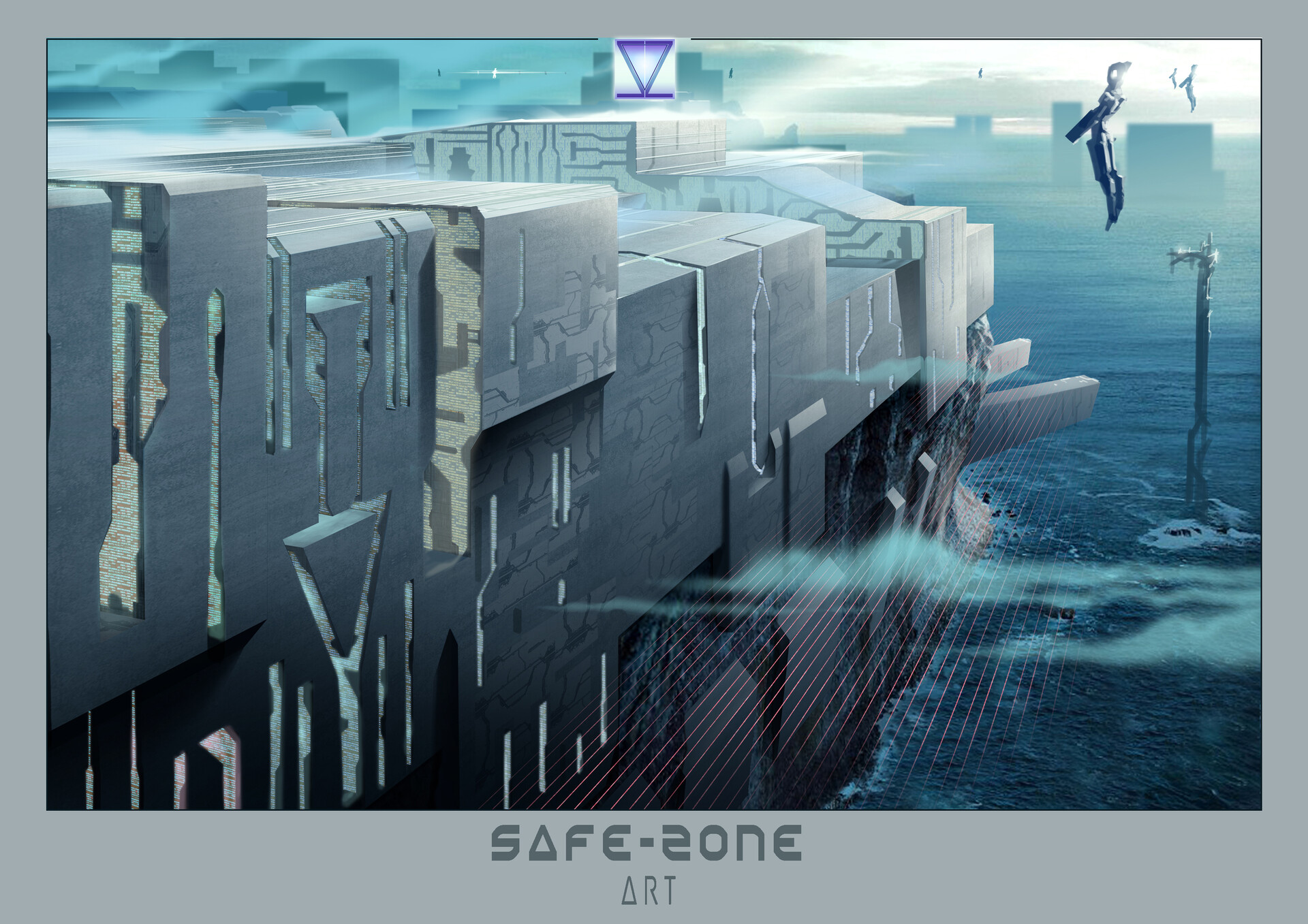 Dario Santarelli - SAFE ZONE, ART-BOOK environments 2017/8