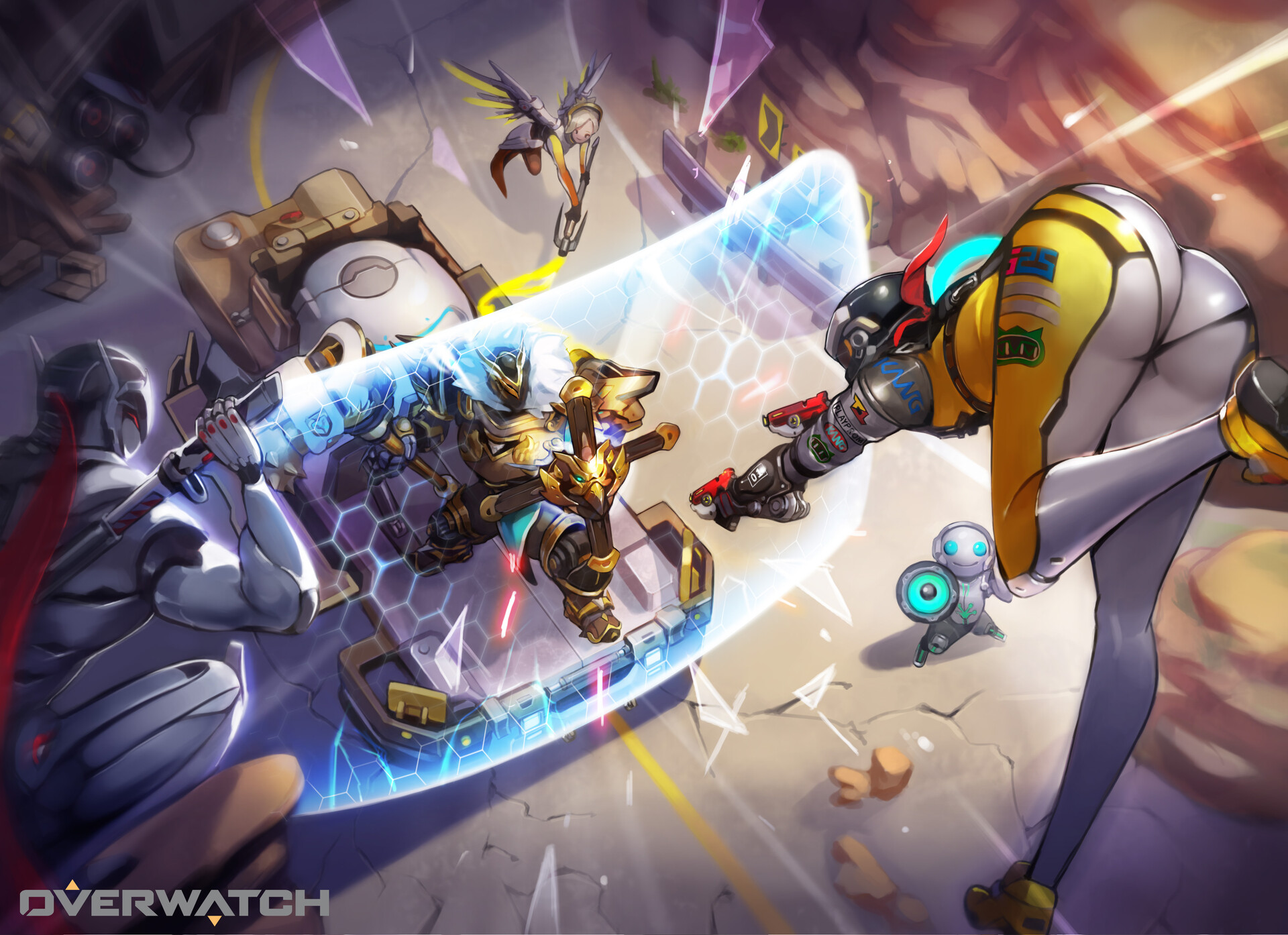 ArtStation - OverWatch Fanart _ A final