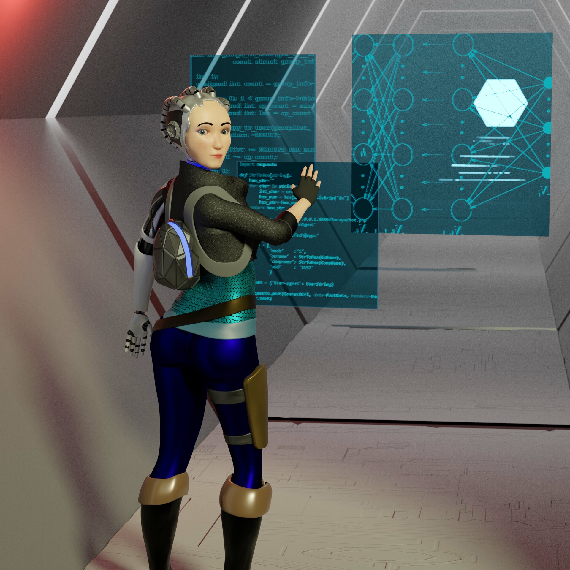 ArtStation - Metropia Character