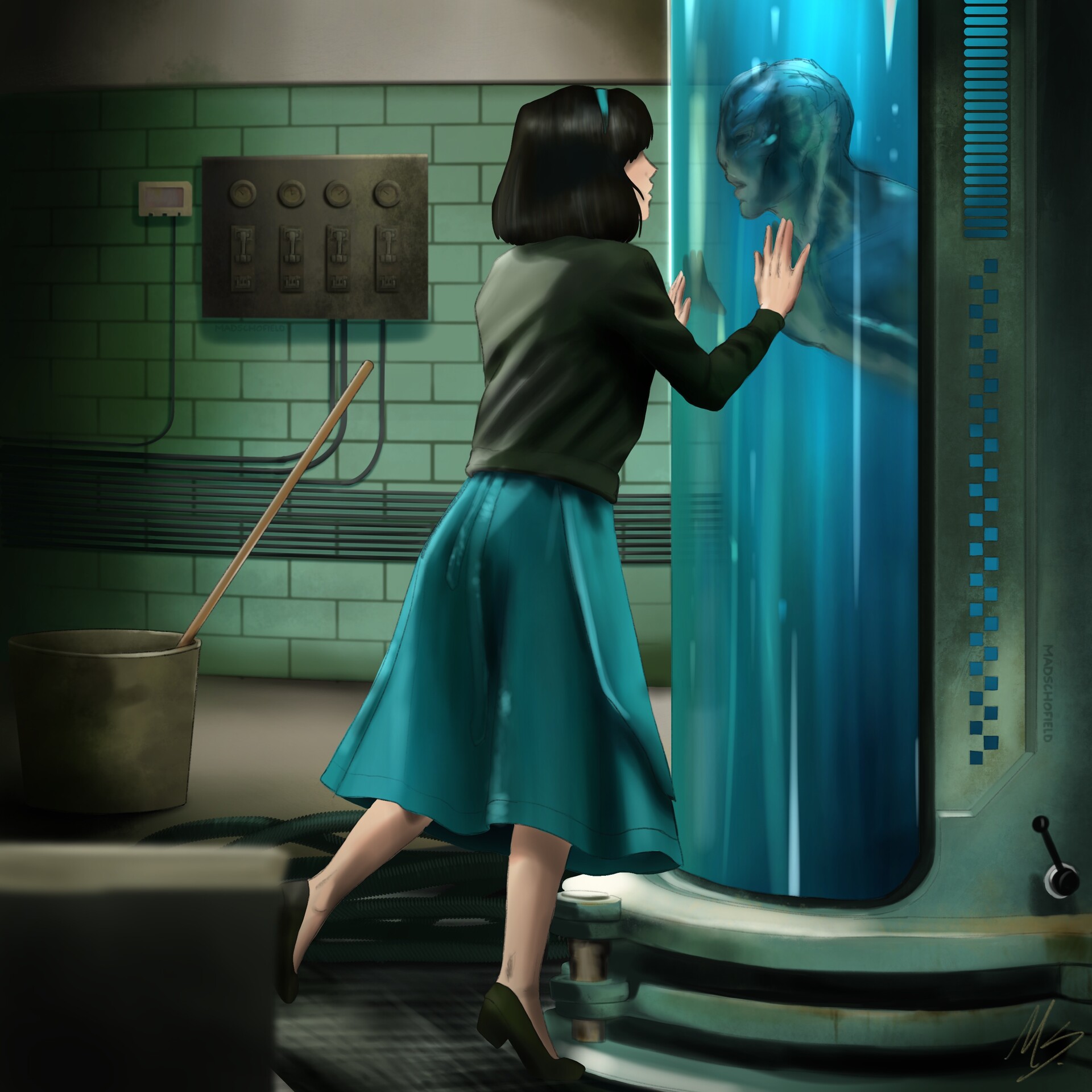 ArtStation - The Shape of Water