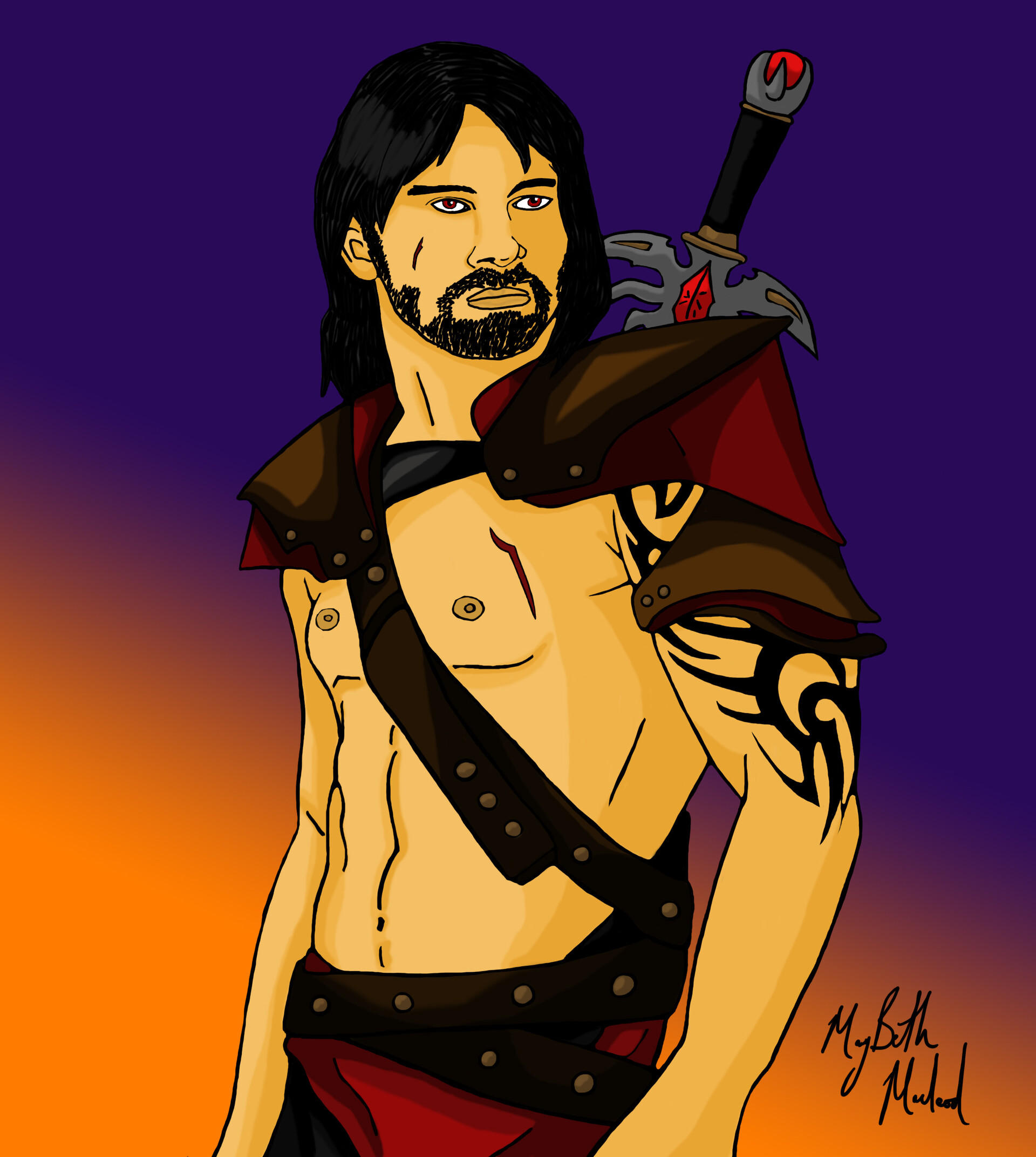 ArtStation - Lethos the Warrior