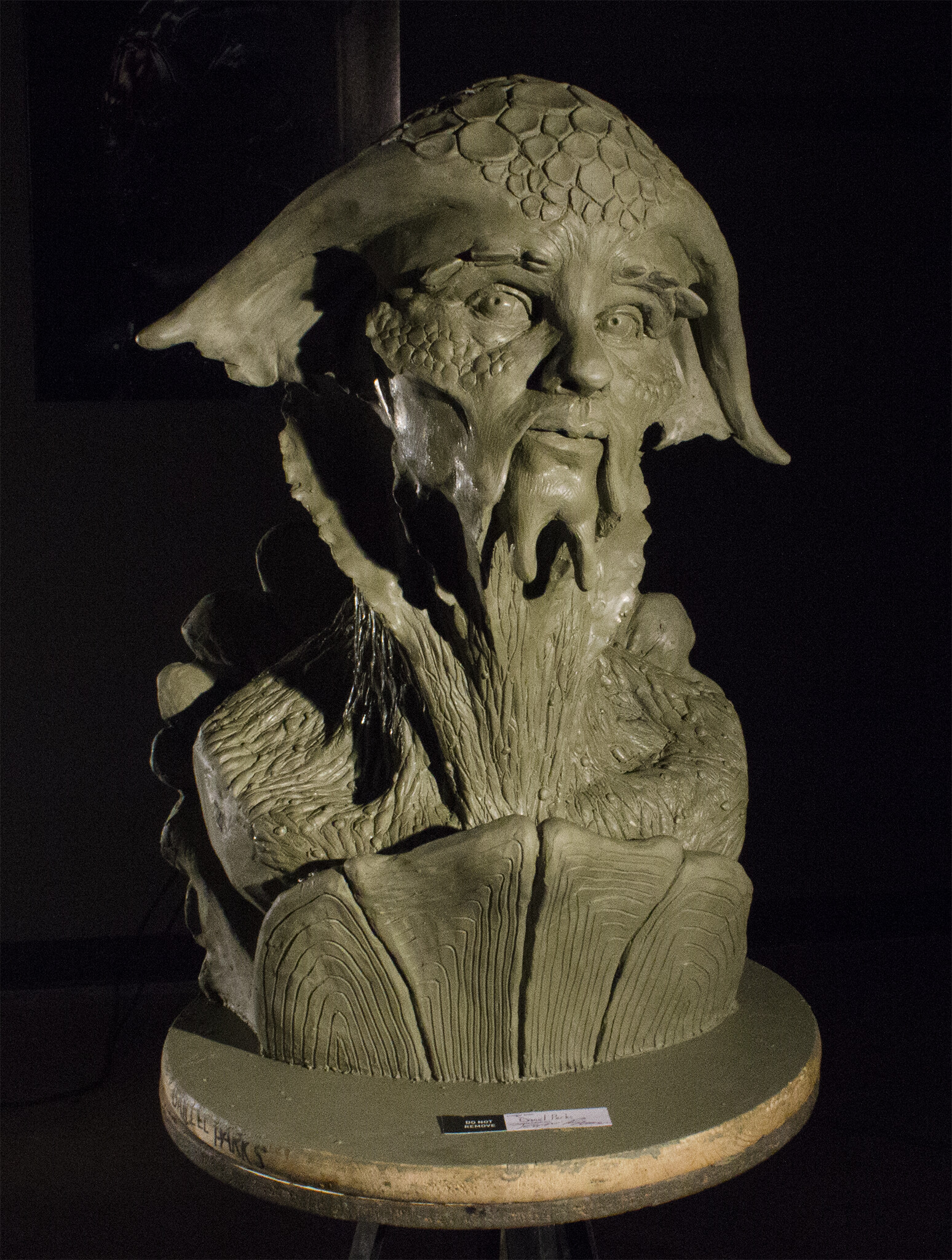 ArtStation - Life-Sized Creature Bust