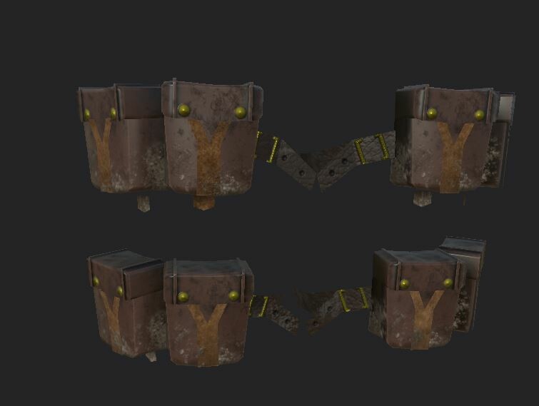 ArtStation - Leg Pouches