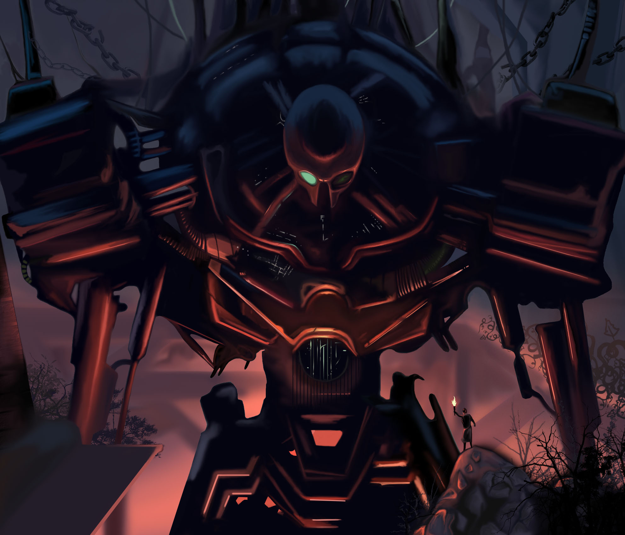 Bhavin Barbhaya - Abandoned mech