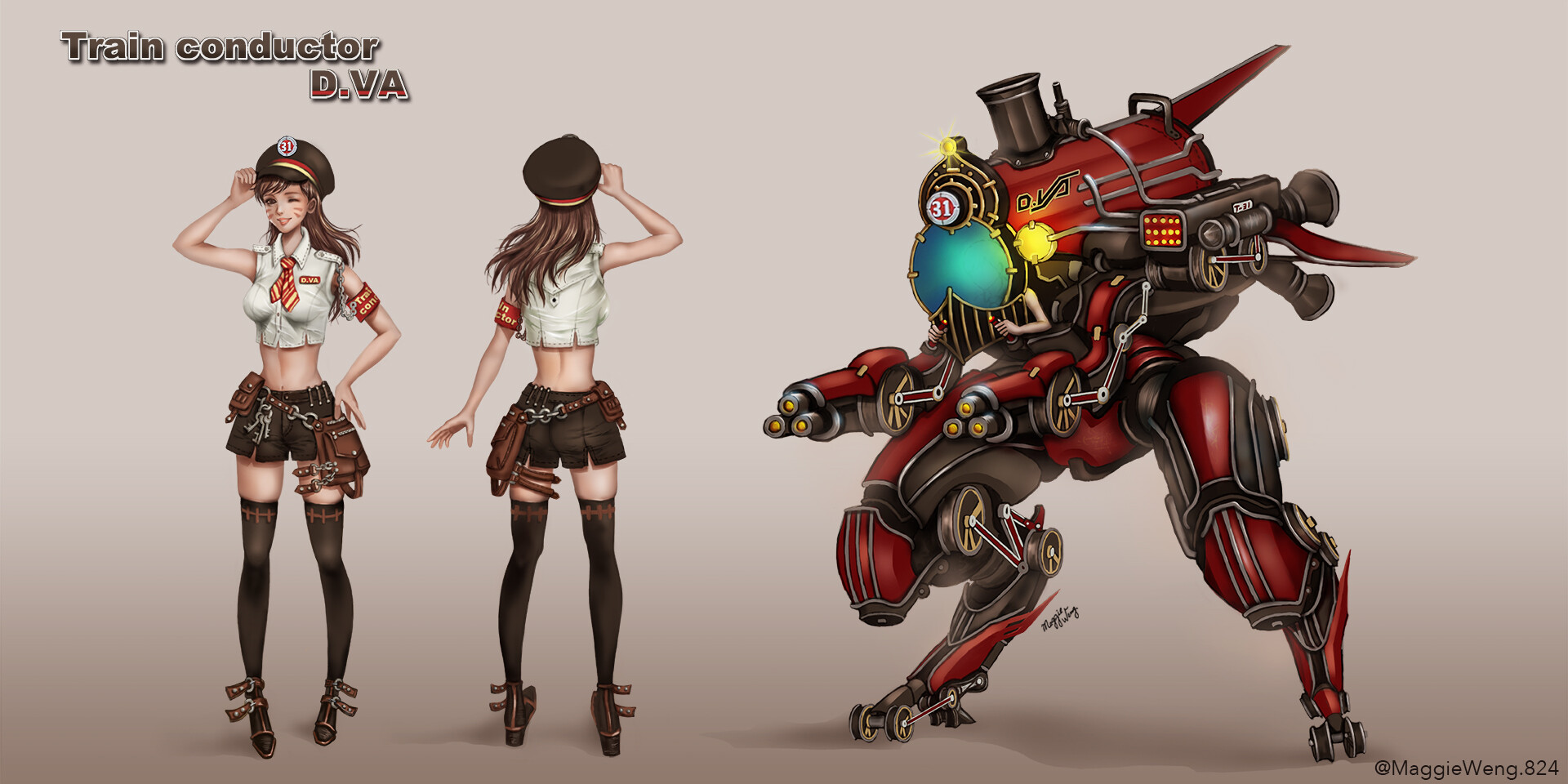 Maggie Weng - D.VA列車長