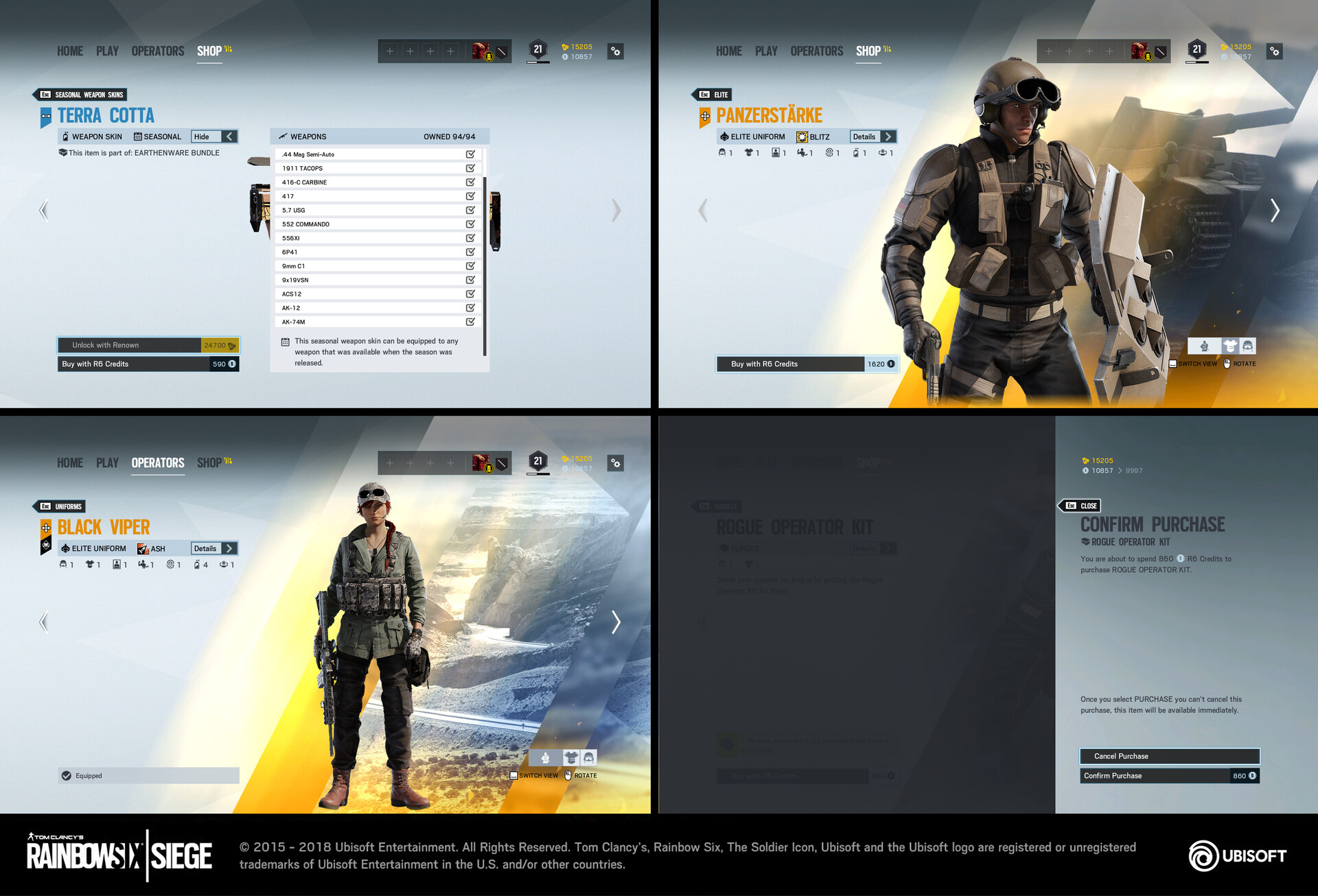 Andrii Shafetov - Portfolio - Y3S1-Y3S4 Tom Clancy's 'Rainbow Six Siege ...